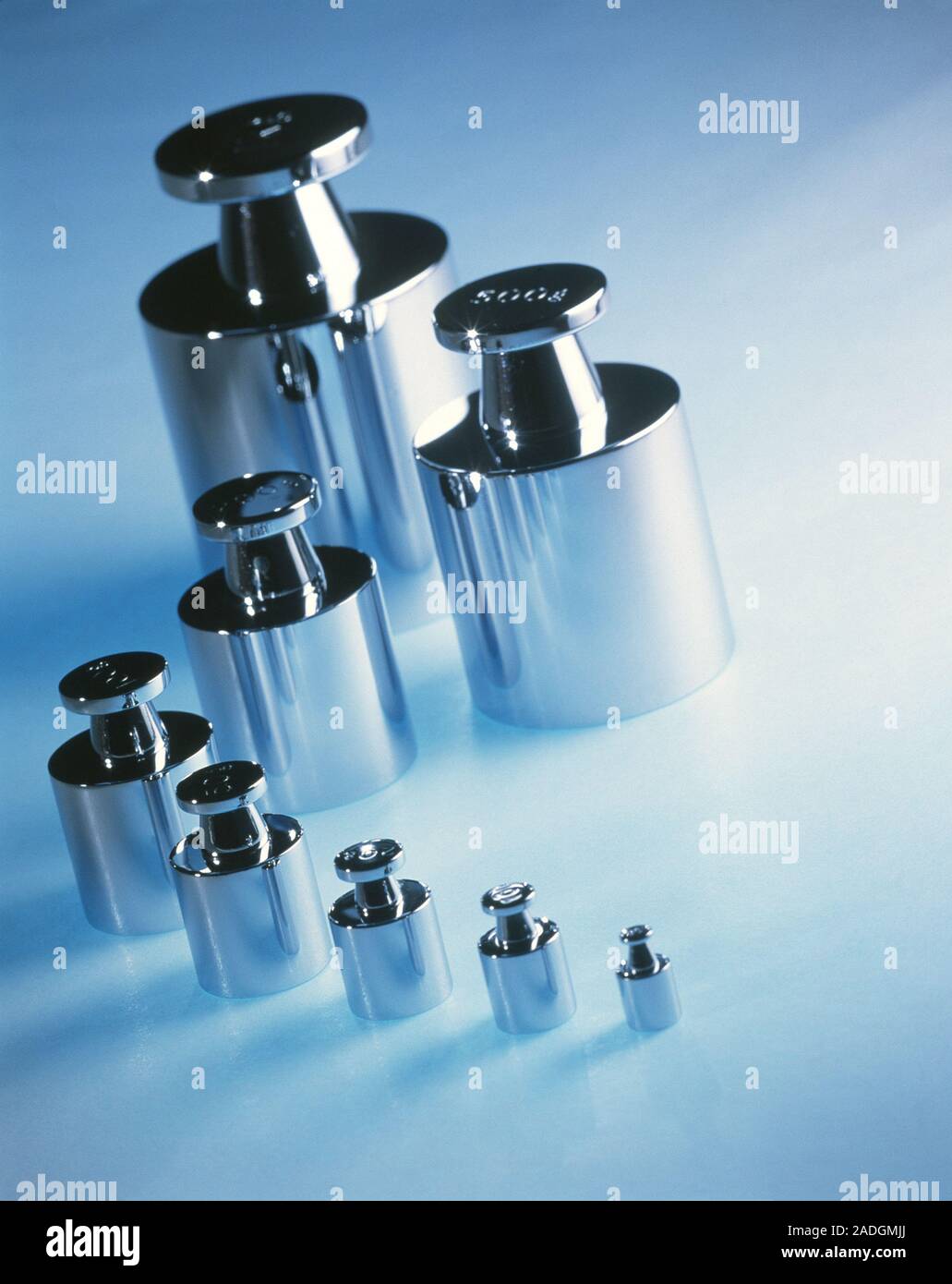 Weights. Set of standard weights Stock Photo - Alamy