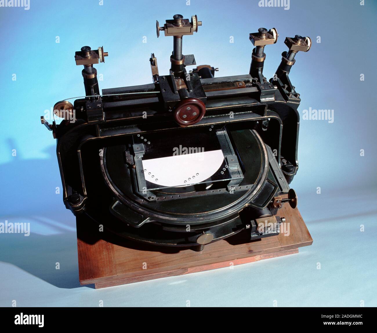 Eddington's comparator. This device was built by Sir Arthur Eddington ...