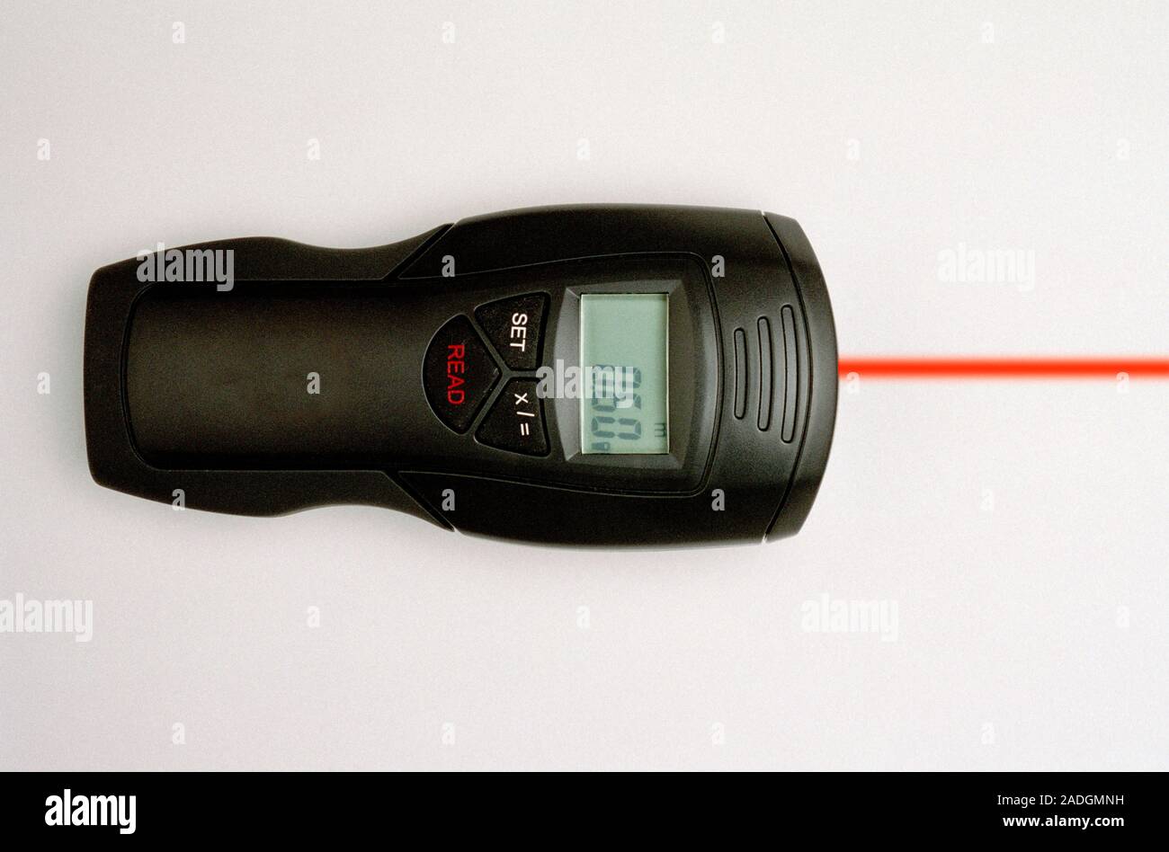 Ultrasonic tape measure. This device sends and recieves ultrasound ...