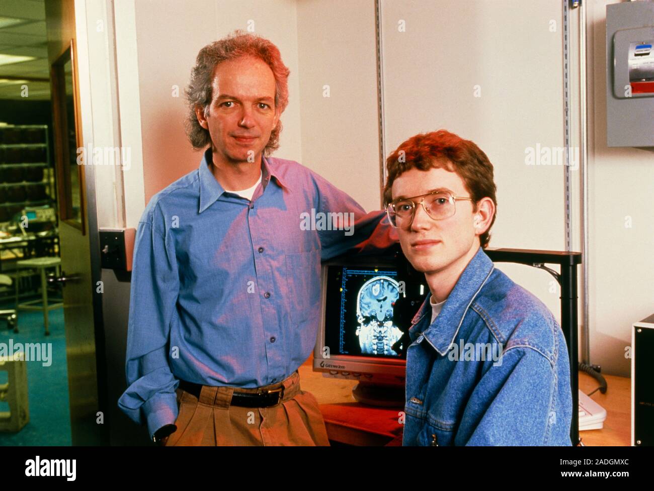 Ken Salisbury (left) and Tom Massie, inventors of PHANToM (Personal ...