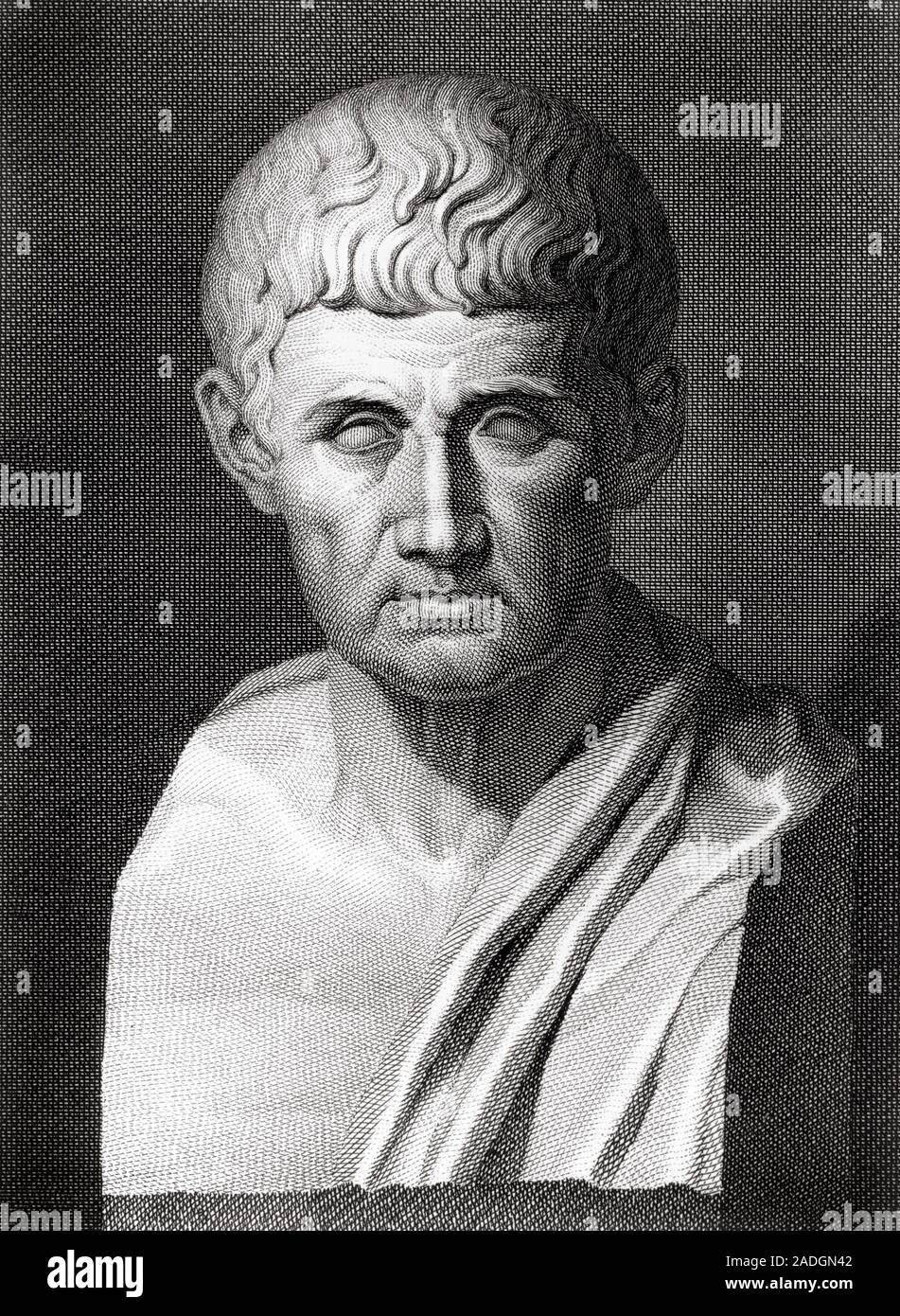 The Greek philosopher Aristotle, 384-322 B.C.. Aristotle was born in ...