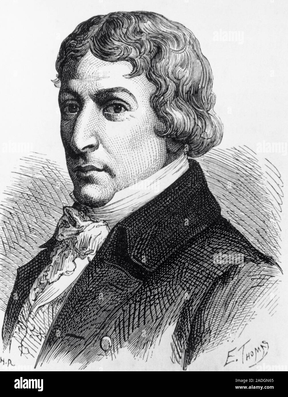 Aime Argand. Engraving of Aime Argand (1755-1803), Swiss physicist. In ...