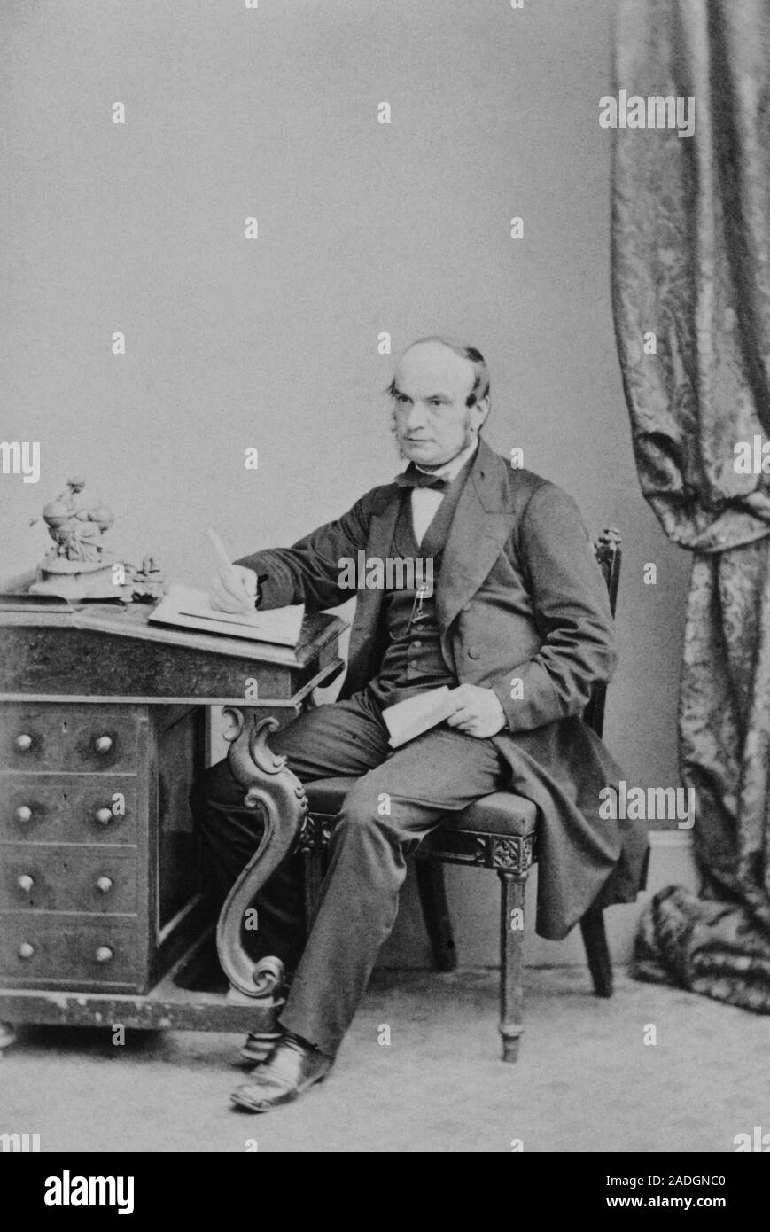 John Couch Adams (1819-1892), British astronomer. As a mathematics ...