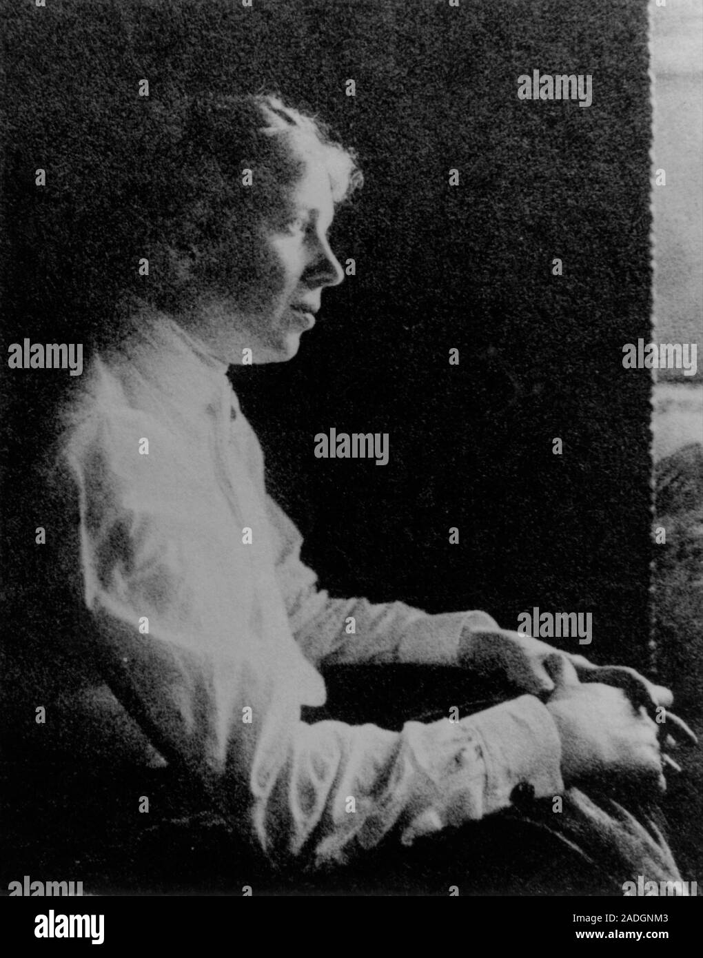 Portrait of the Canadian nuclear physicist Harriet Brooks (1876-1933 ...