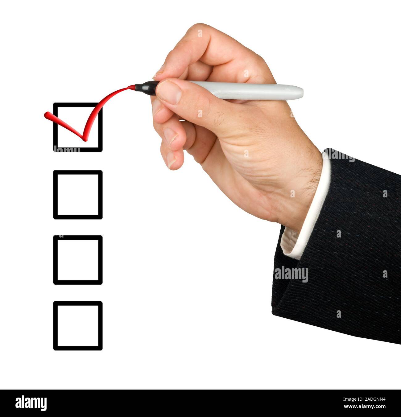 Check List And Close Up High Resolution Stock Photography and Images ...