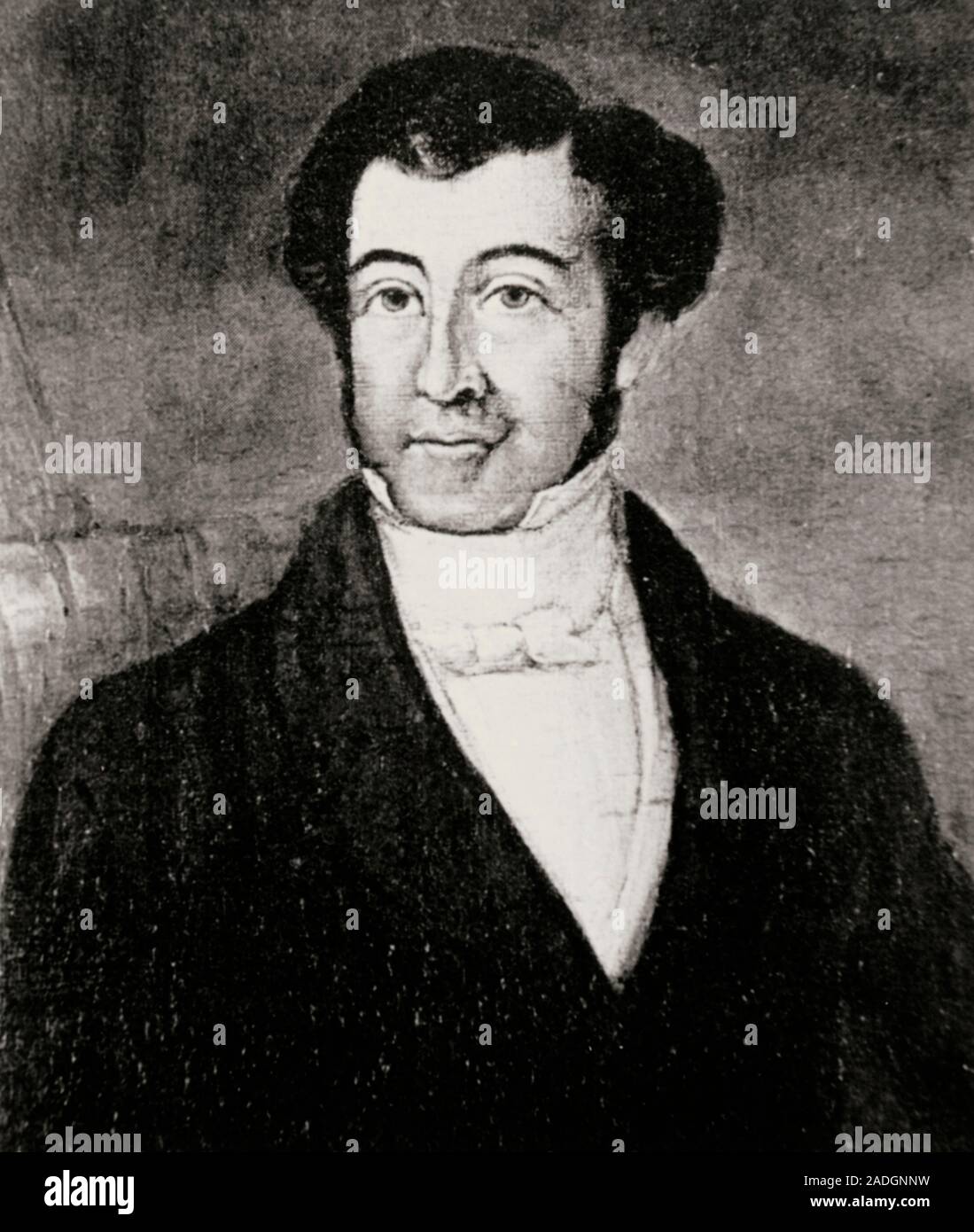 Joseph Bramah. Portrait of British engineer and inventor Joseph Bramah ...