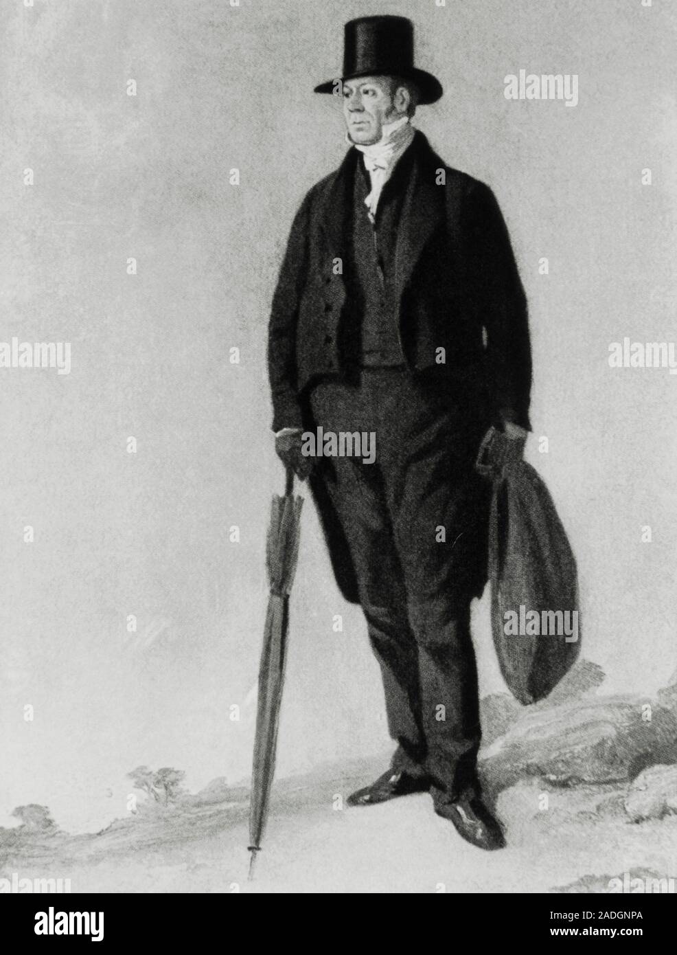 William Buckland. Portrait of William Buckland (1784-1856), British ...