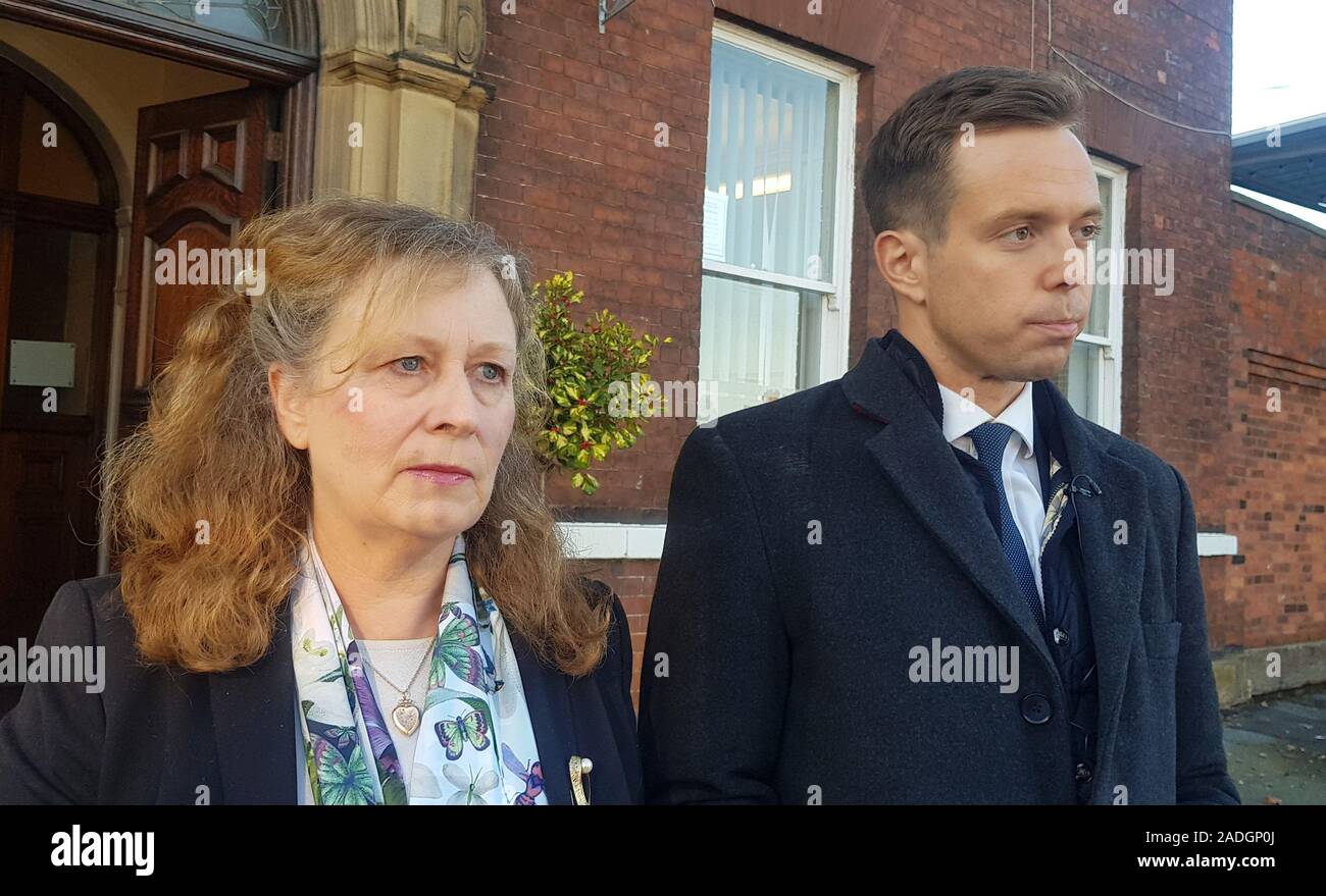 Christopher Laskaris's mother, Fiona Laskaris and her barrister, Jake ...