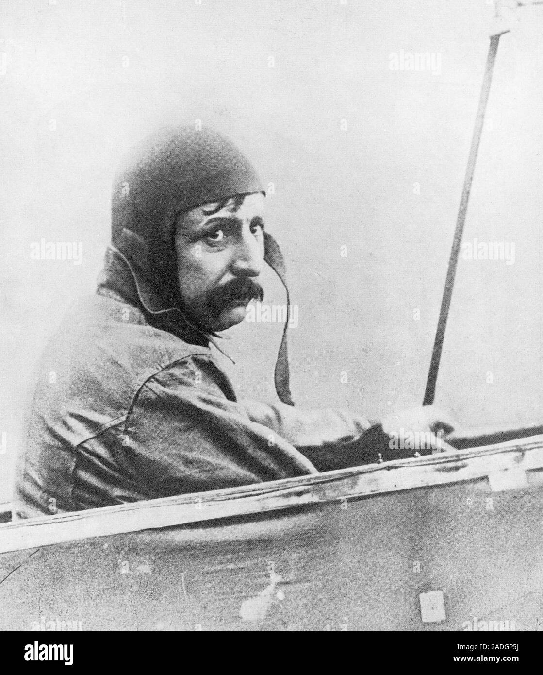 Louis Bleriot (1872-1936), French engineer, aviation pioneer and the ...