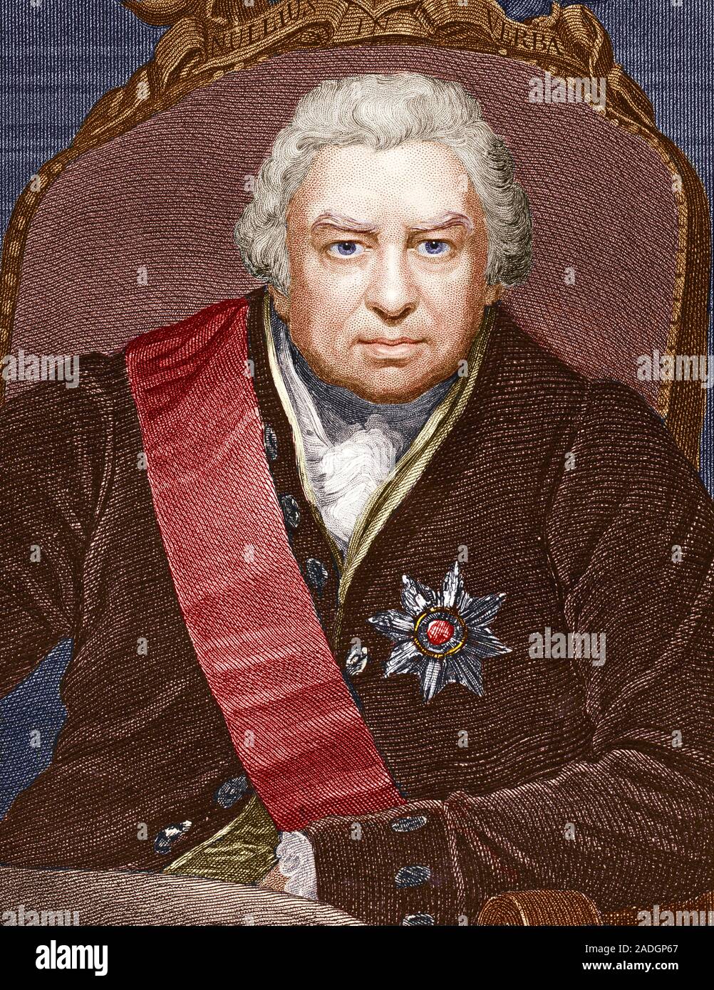 Sir Joseph Banks (1743-1820), British naturalist. Educated at Harrow ...
