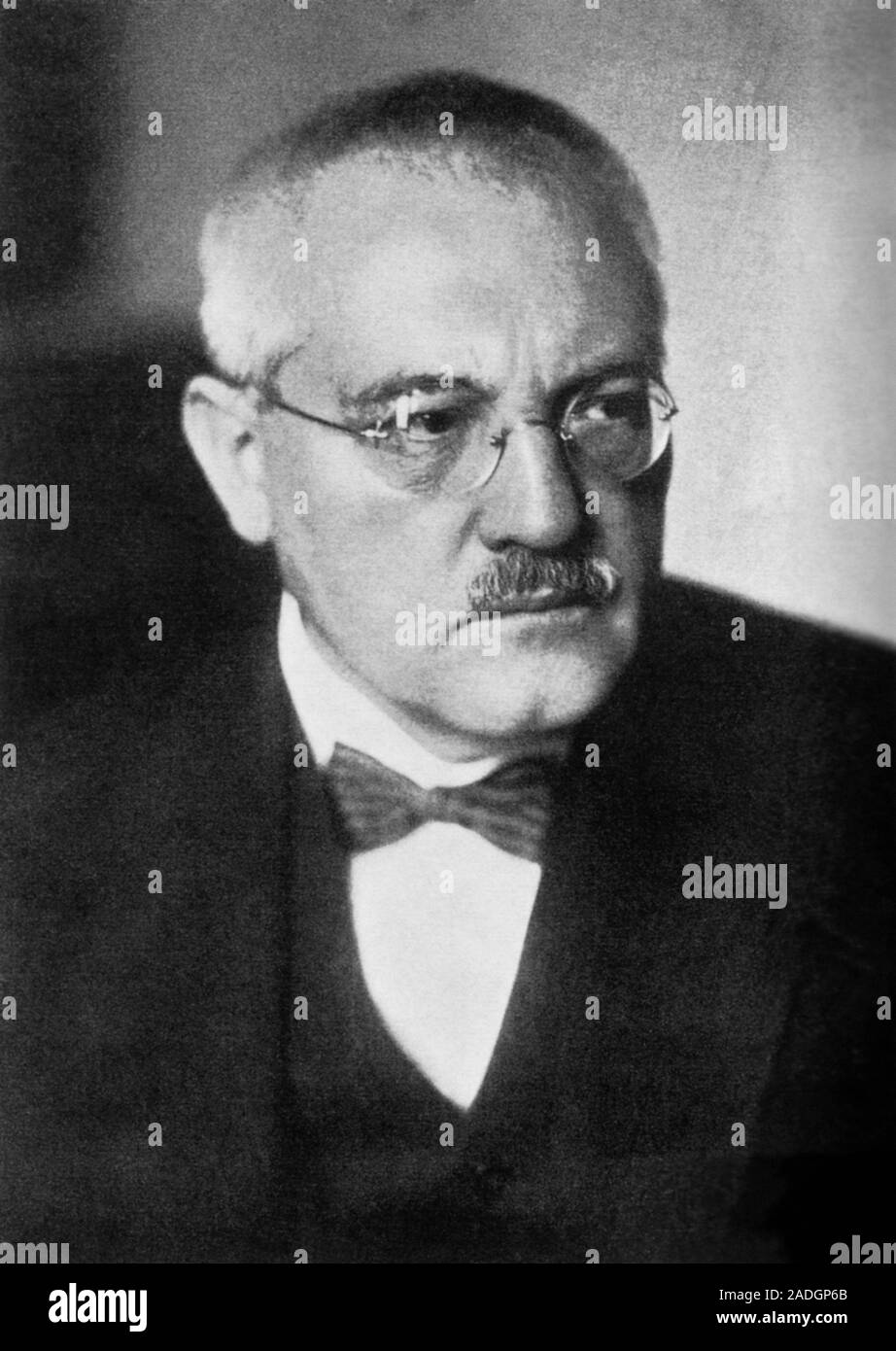 Carl Bosch (1874-1940), German industrial chemist. Bosch worked with ...