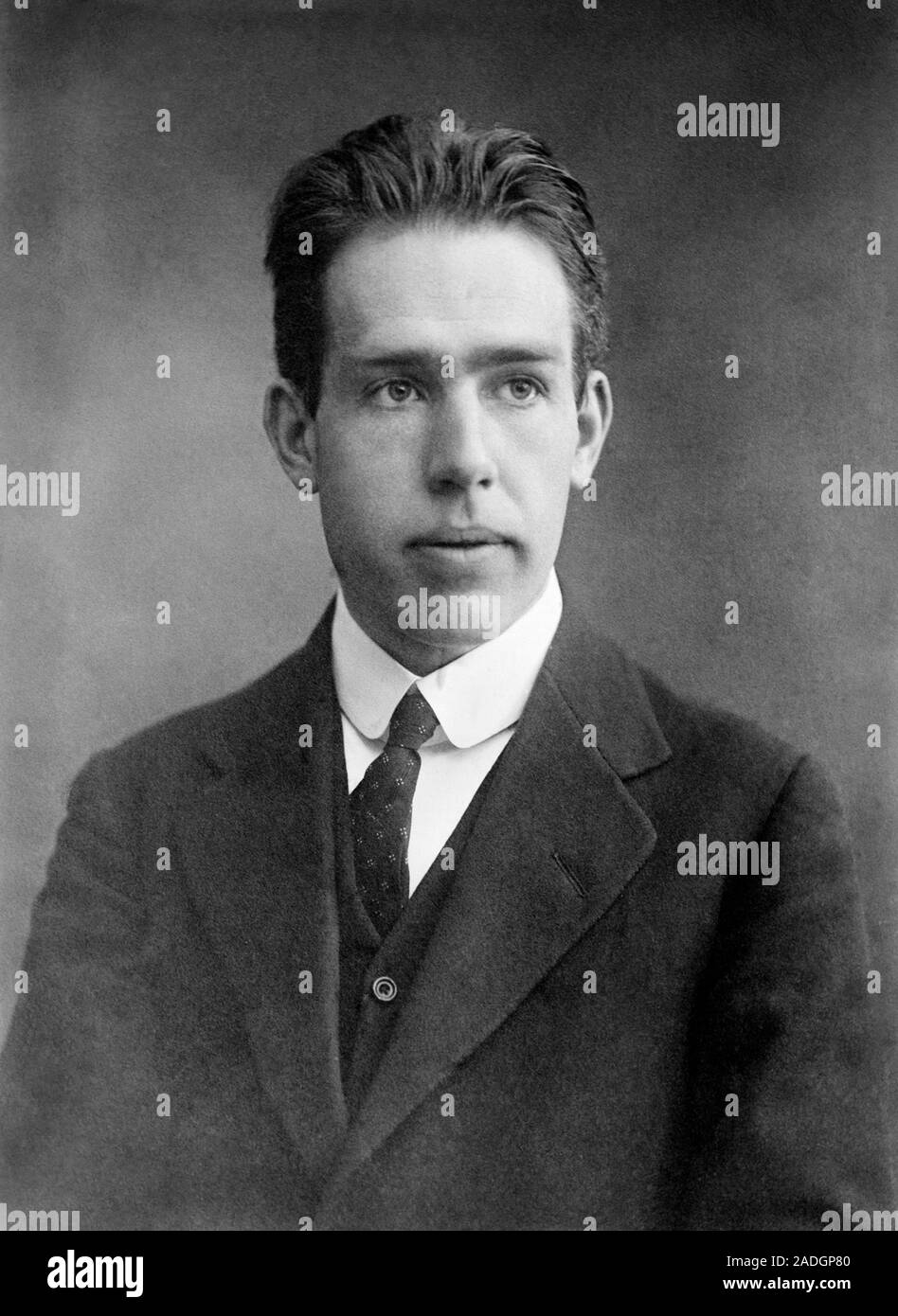 Niels Bohr (1885-1962), Danish physicist and Nobel laureate. Bohr made ...