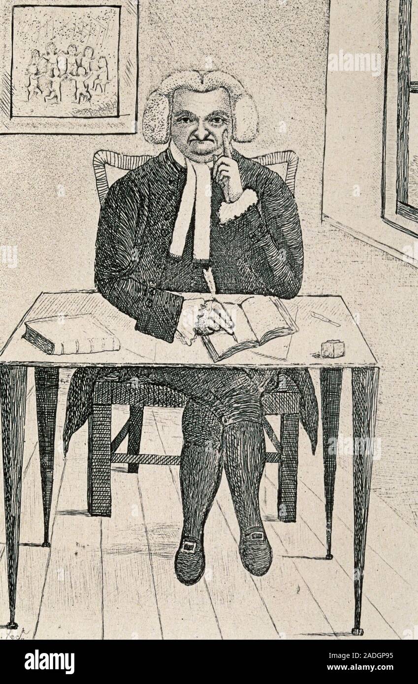 James Burnett, Lord Monboddo (1714-1799), Scottish linguist and judge ...