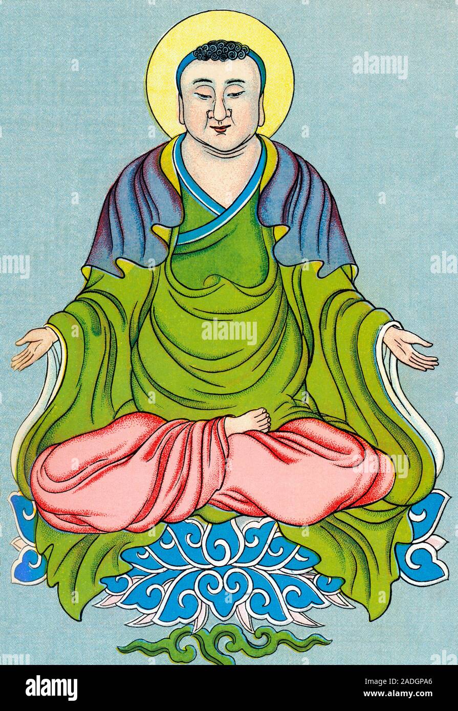 Gautama Buddha (c.563-483 BC), Indian spiritual teacher and founder of ...