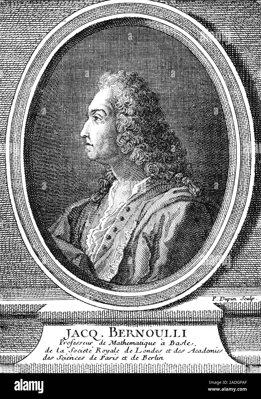 Jacques Bernoulli (1654-1705), Swiss mathematician. Jacques, also known ...