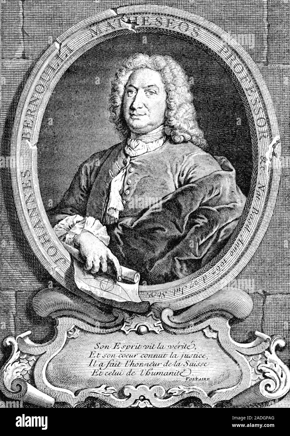 Jean Bernoulli (1667-1748), Swiss mathematician. Johann, also known as ...