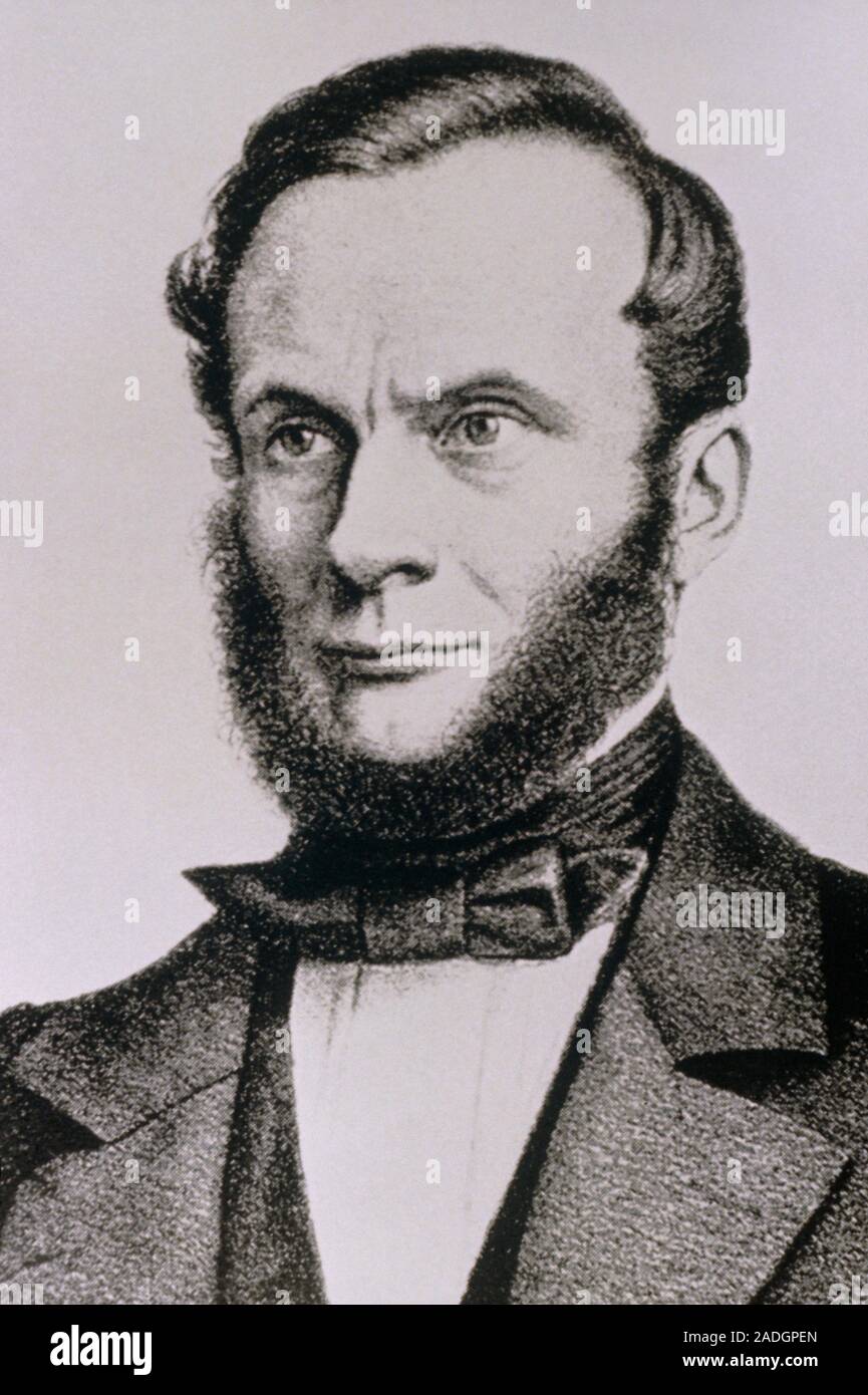 Portrait of Rudolf Julius Emmanuel Clausius (1822- 1888), German ...