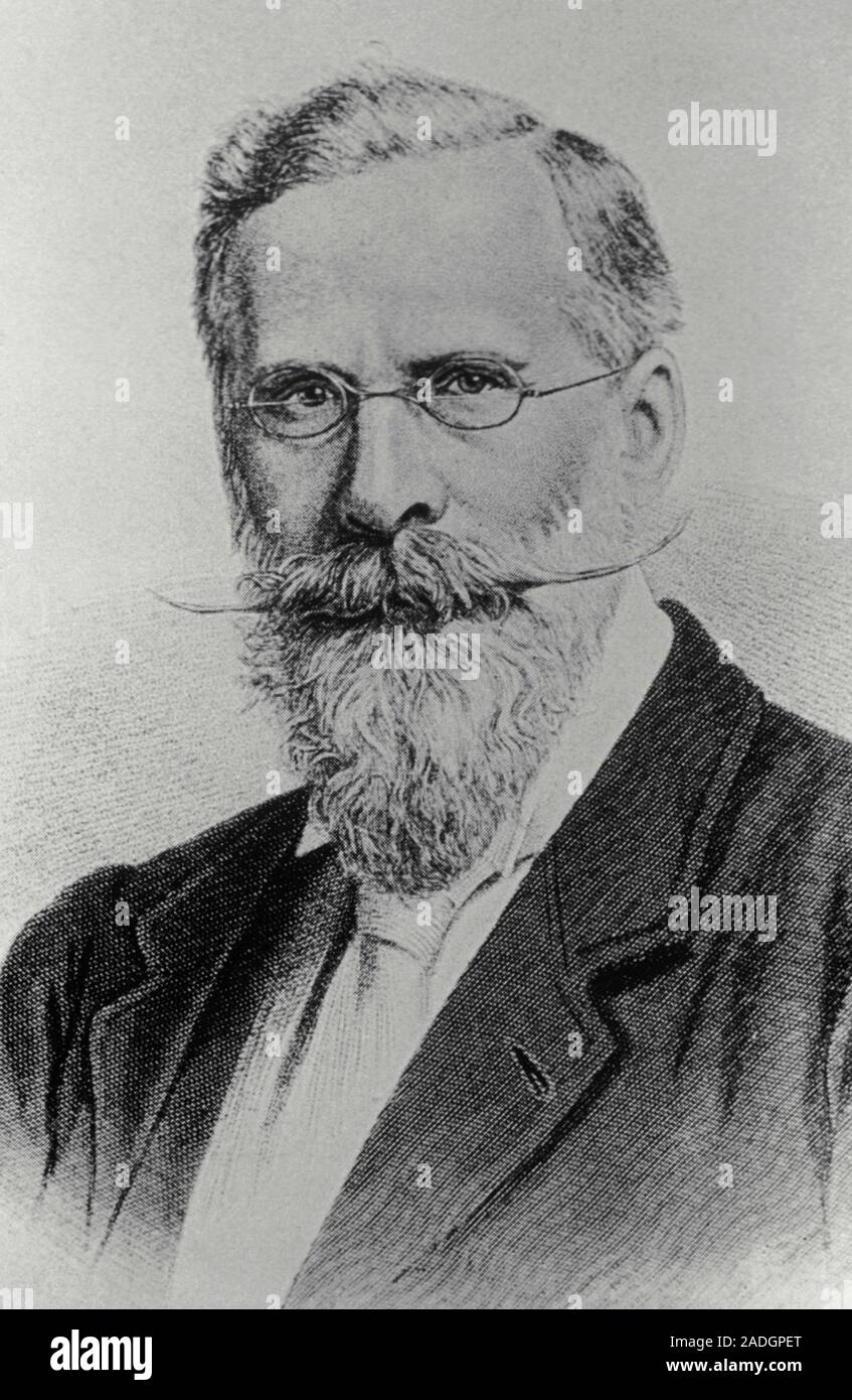 Portrait of English physicist Sir William Crookes (1832-1919 ...