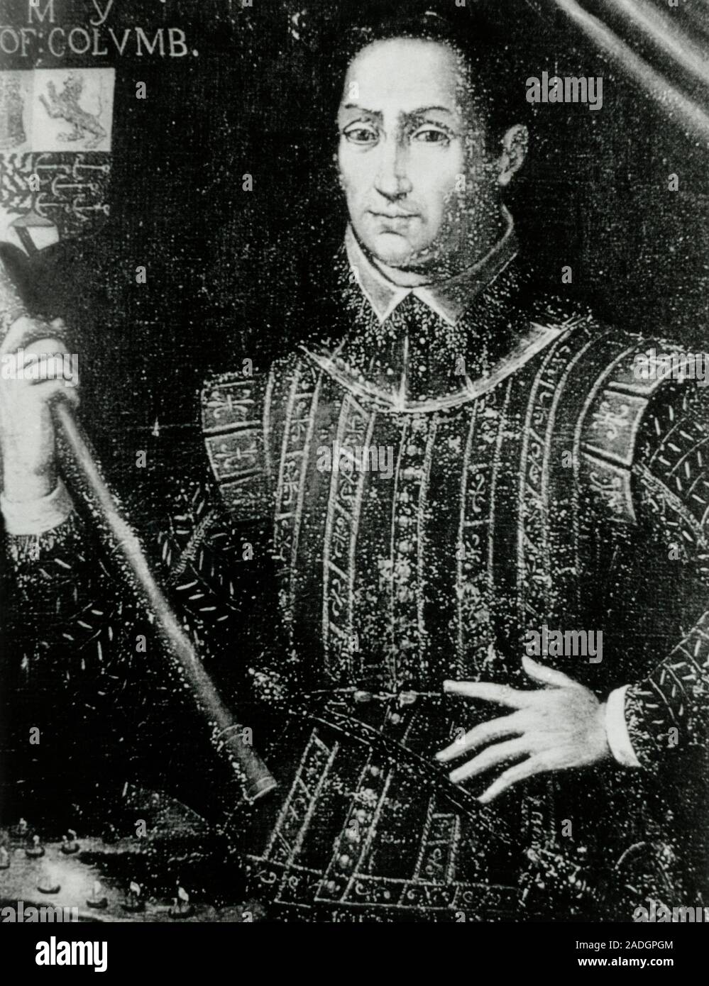 Christopher Columbus (1451-1506), the Italian explorer who discovered ...