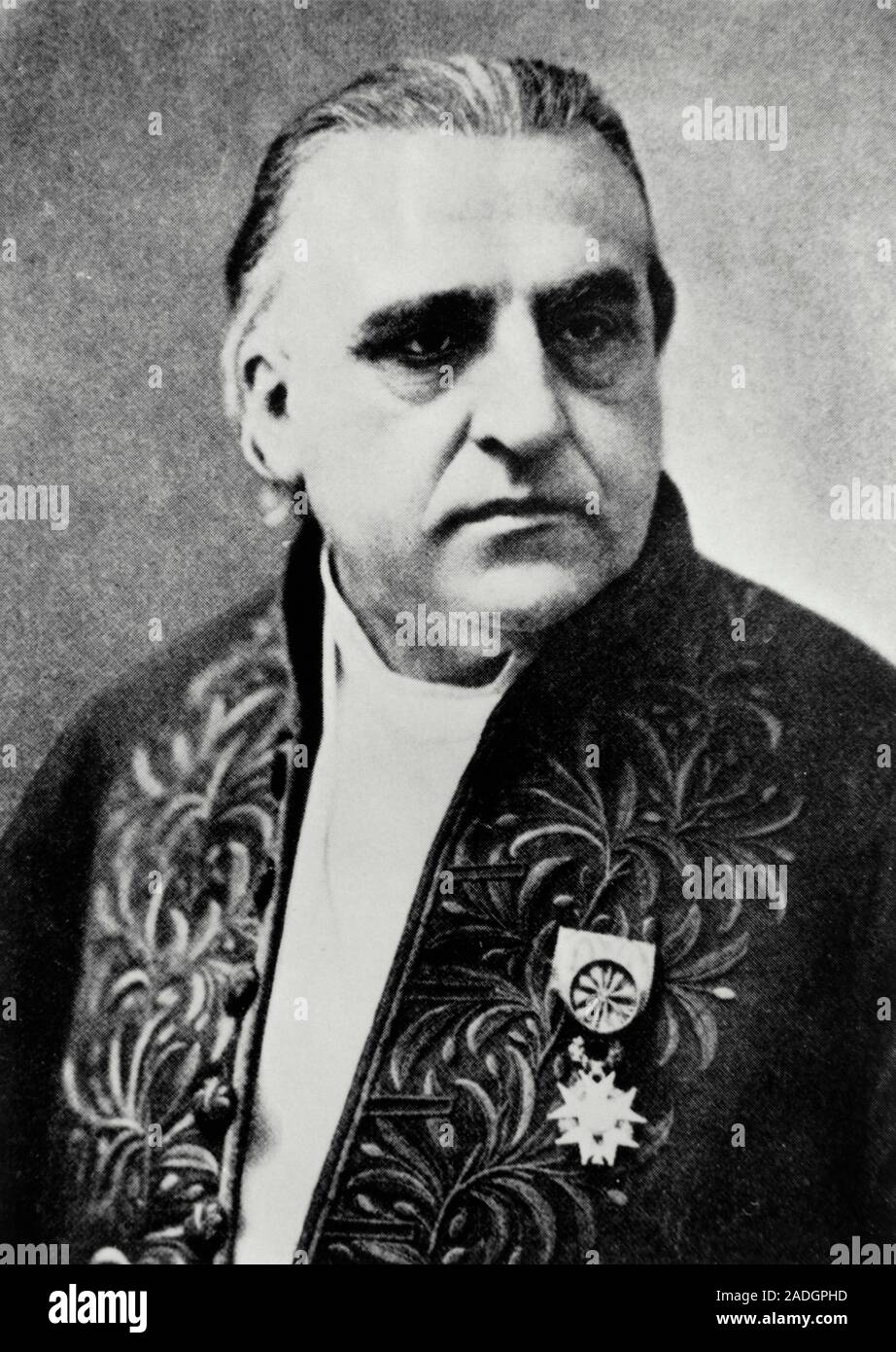 Jean-Martin Charcot (1825-1893), French neurologist. In 1863 Charcot ...