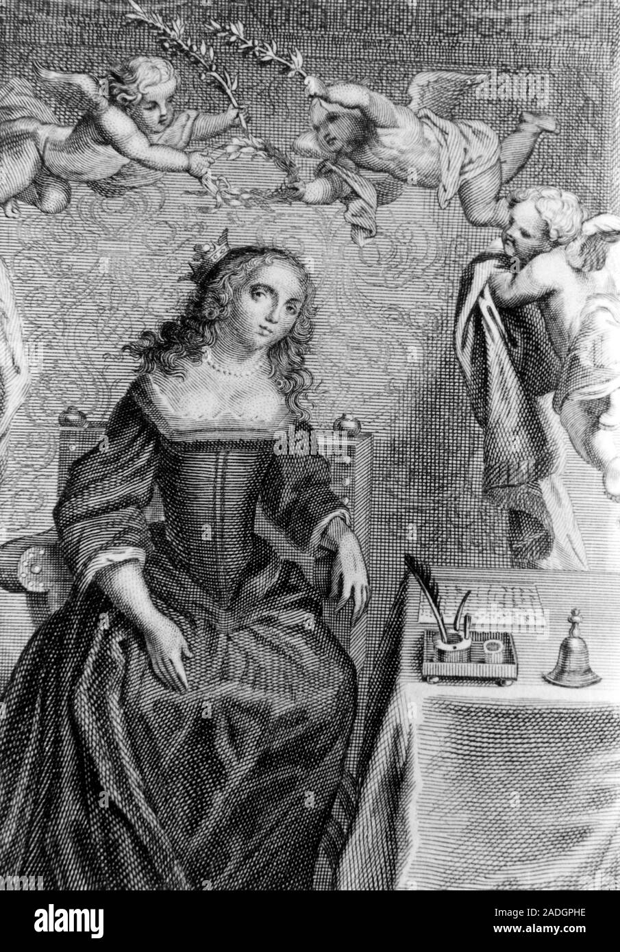 Margaret Cavendish. Engraving of Margaret Cavendish (maiden name Lucas ...