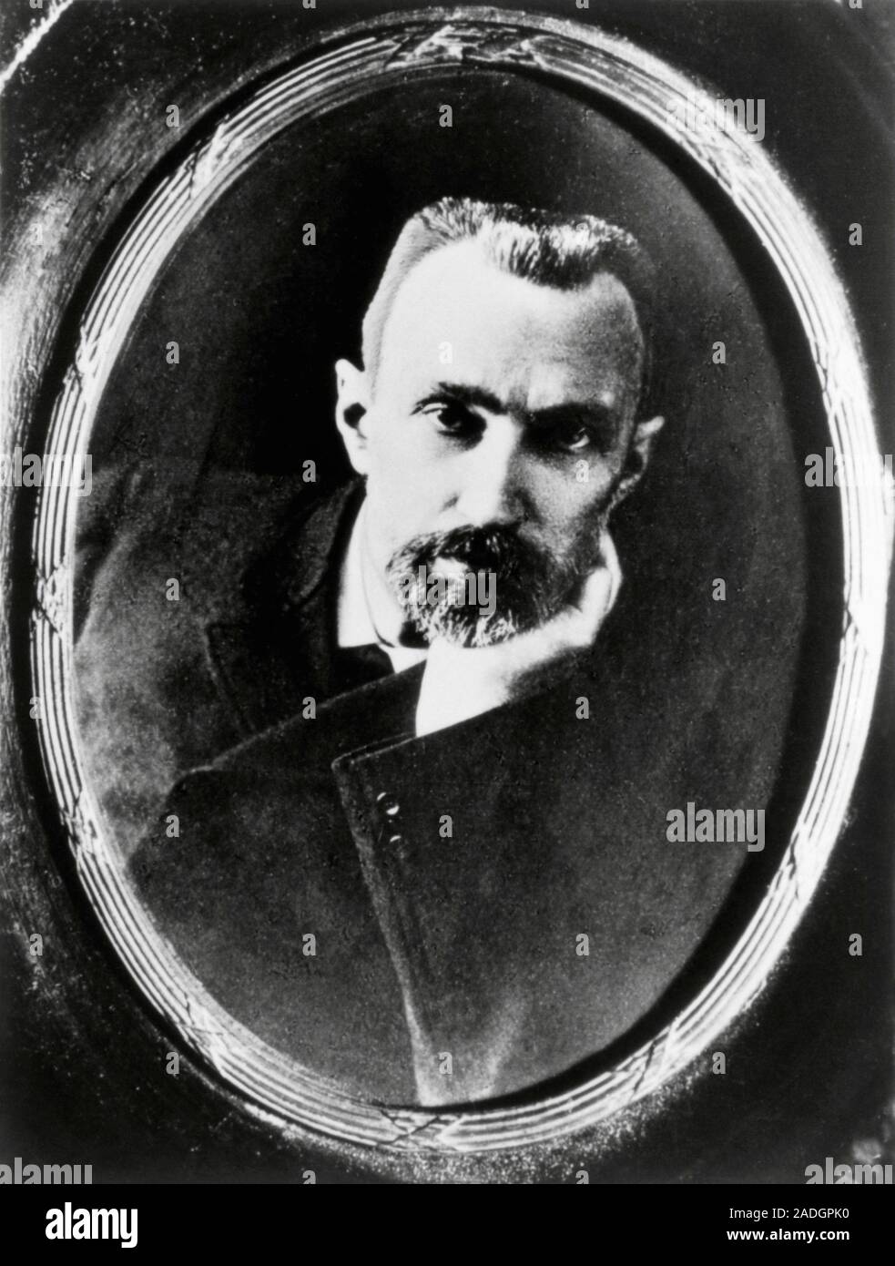 Pierre Curie. Portrait of Nobel Prize-winning French physicist Pierre ...