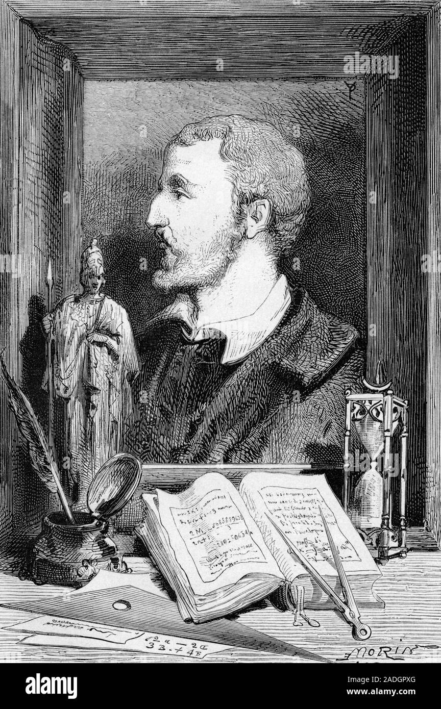 Gerolamo Cardano (1501-1576), Italian mathematician and physician, with ...