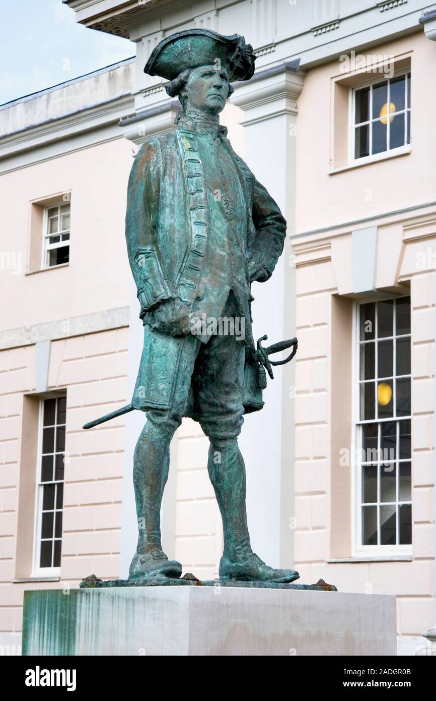 Captain James Cook (1728-1779), British explorer, navigator and ...