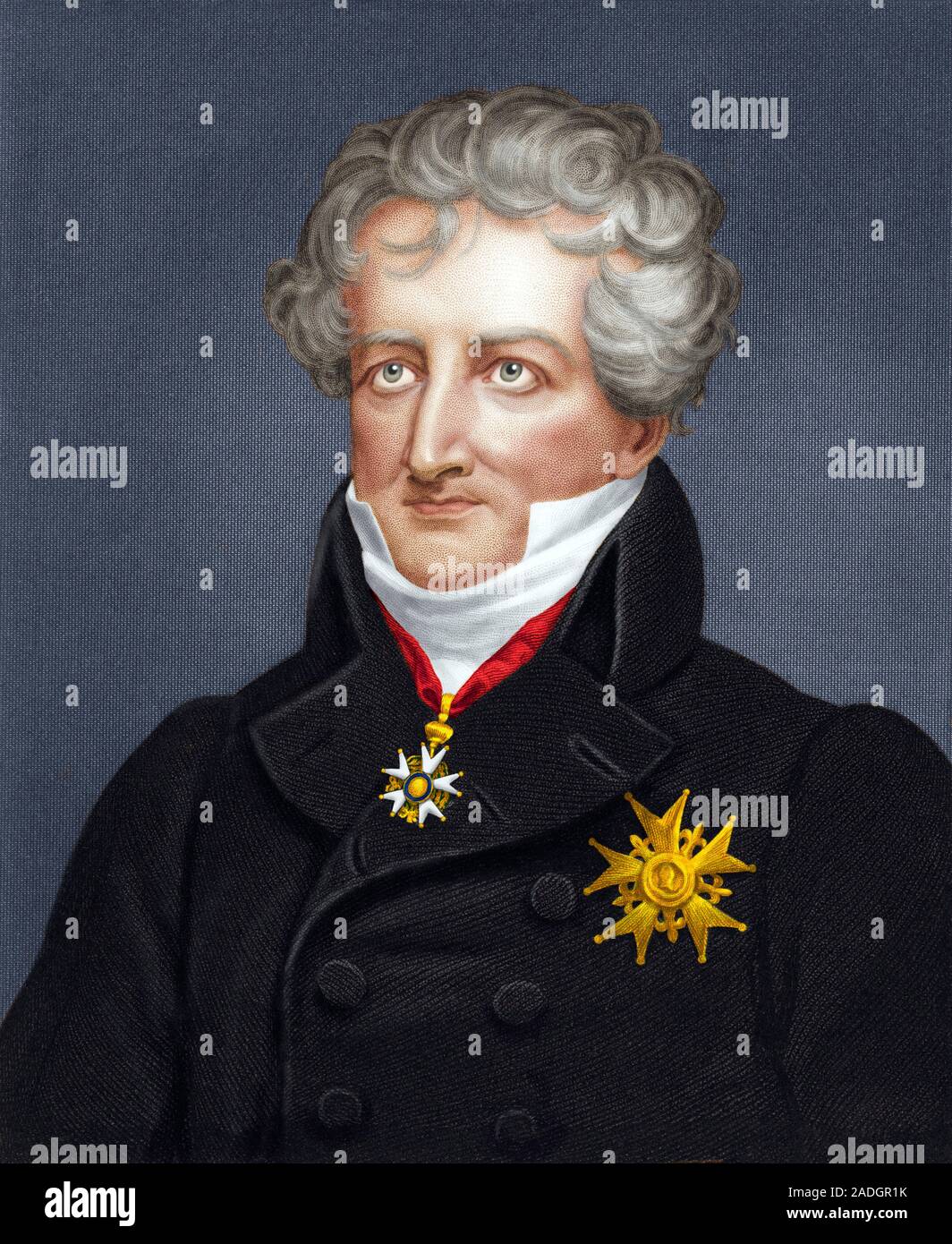 Georges Cuvier (1769-1832), French zoologist. Cuvier extended the work ...