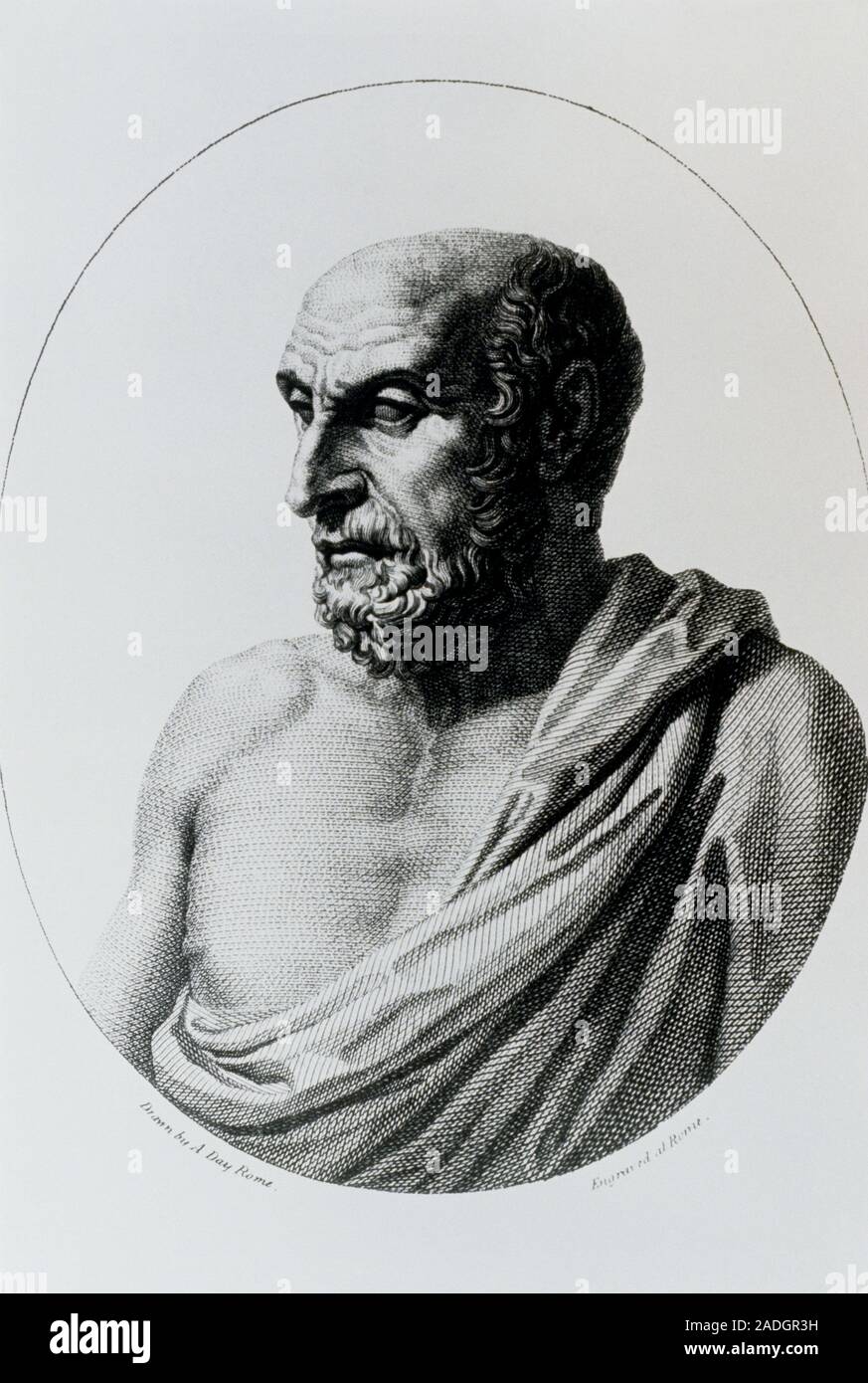 The Greek philosopher Democritus, the father of the atomic theory ...