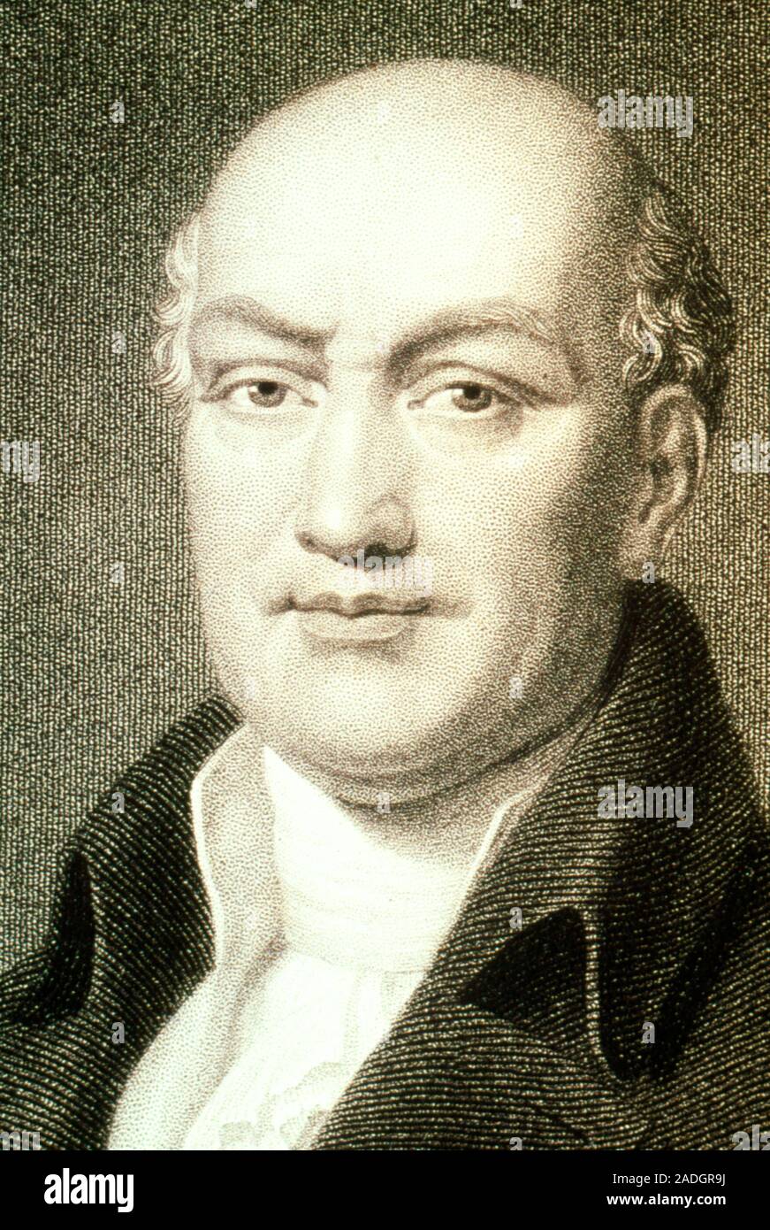 Jean Delambre. Portrait of the French astronomer Jean Baptiste Joseph ...