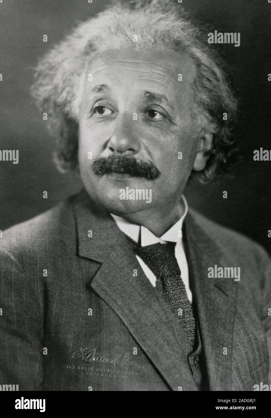 Albert Einstein (1879-1955), German-Swiss-American physicist. In 1901 ...
