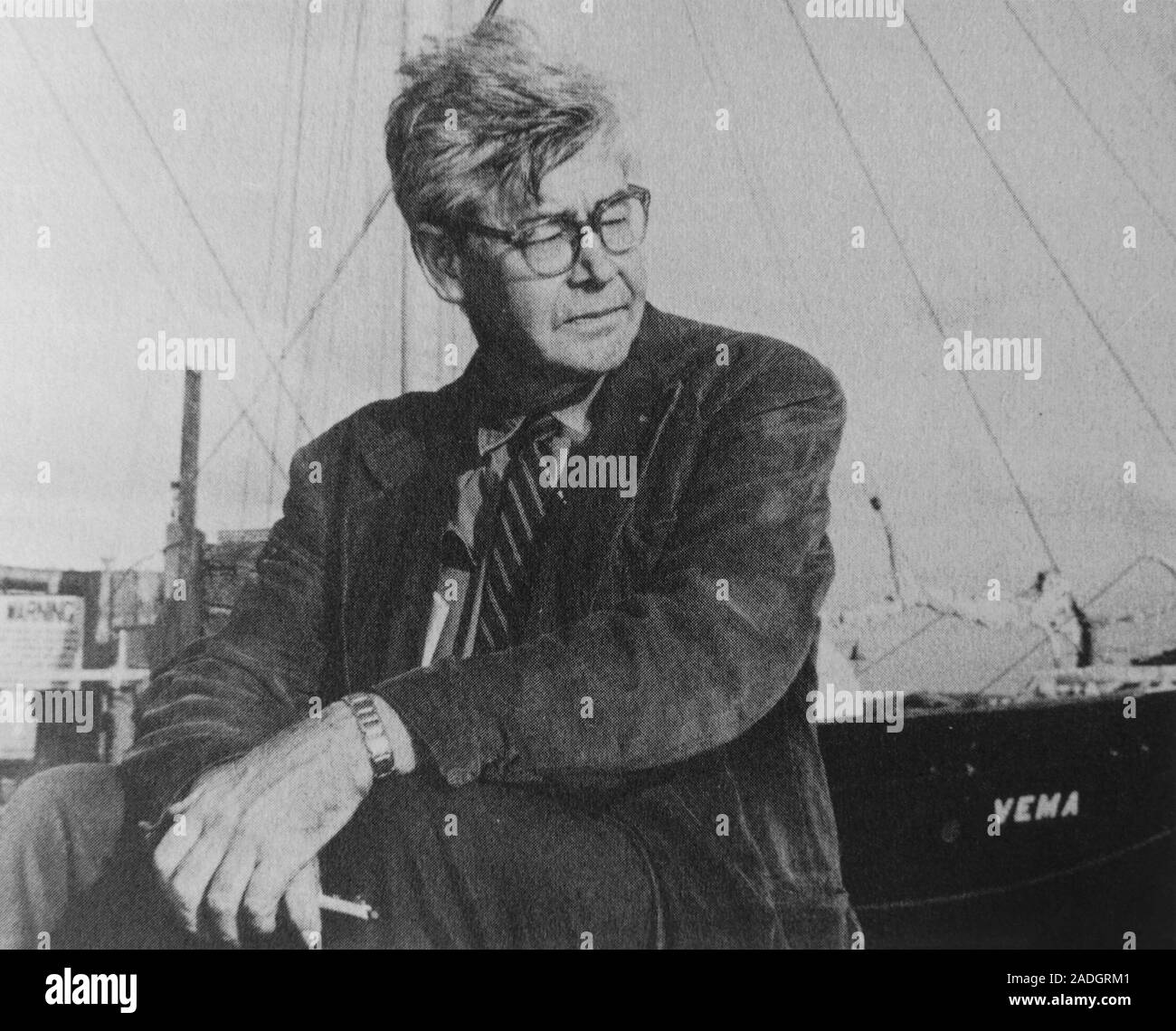 Maurice Ewing. Portrait of William Maurice Ewing (1906-74), American ...