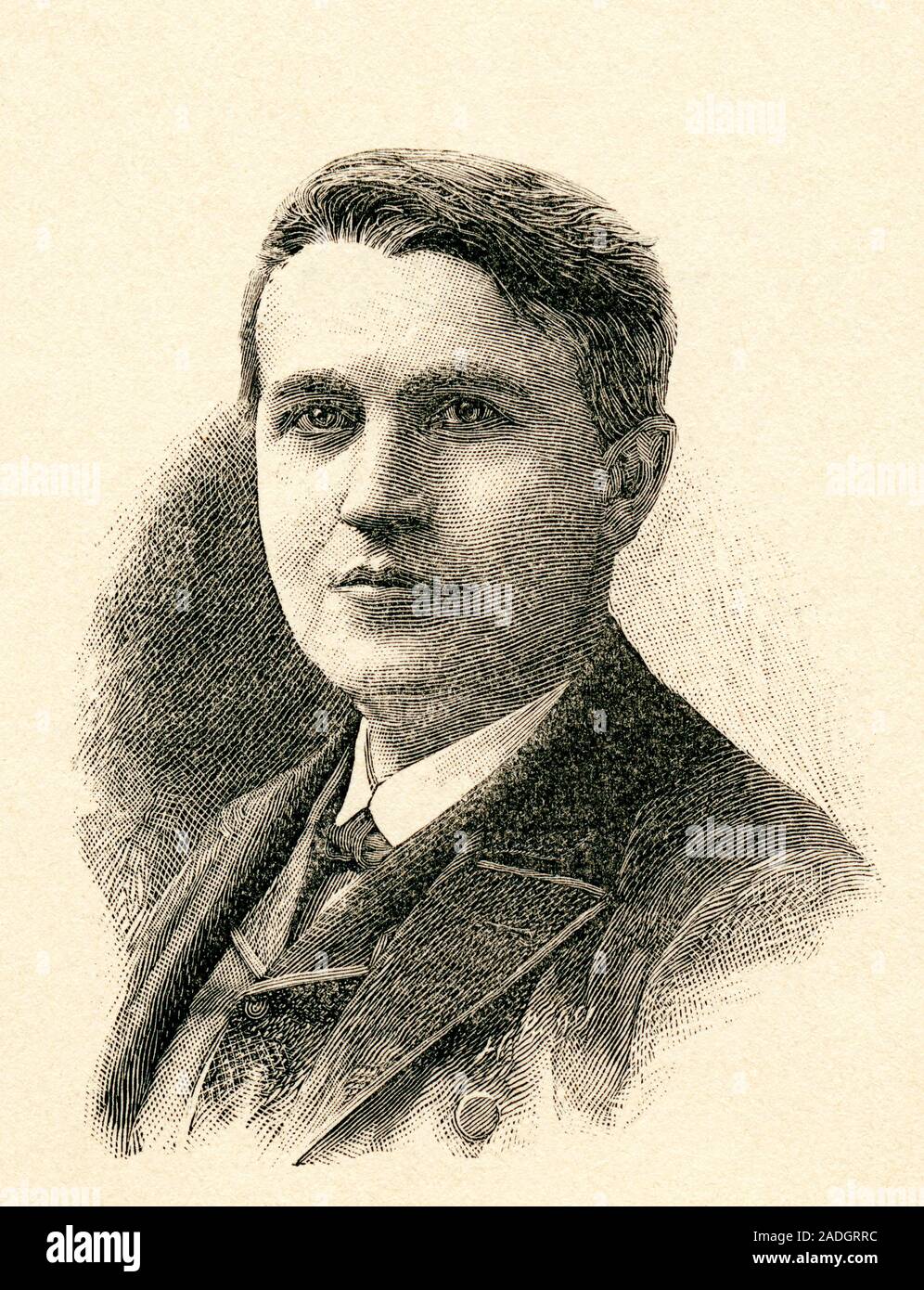 Thomas Alva Edison (1847-1931), US inventor. Edison is famous for ...