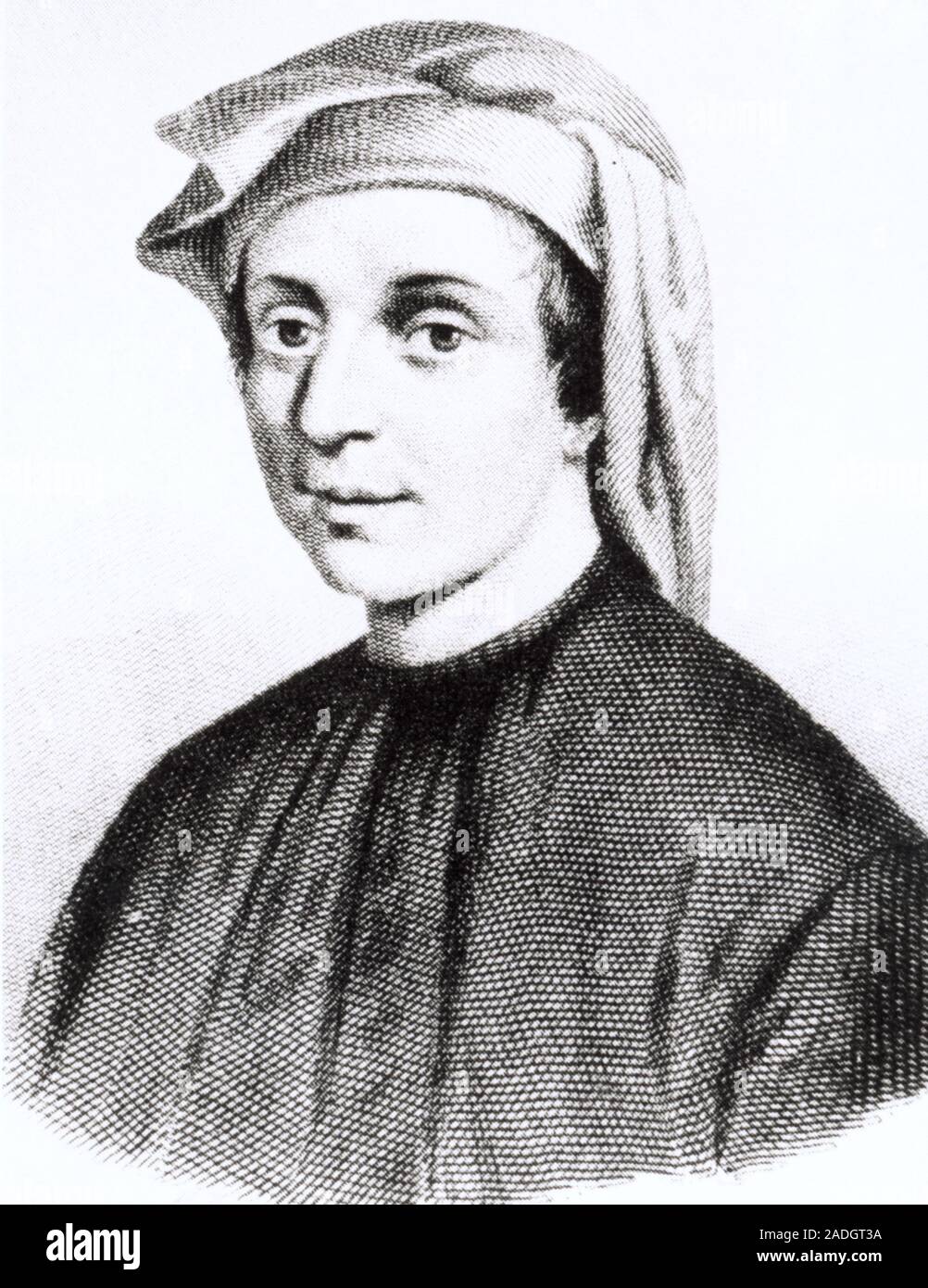 Leonardo Fibonacci. Portrait of the Italian mathematician Leonardo ...
