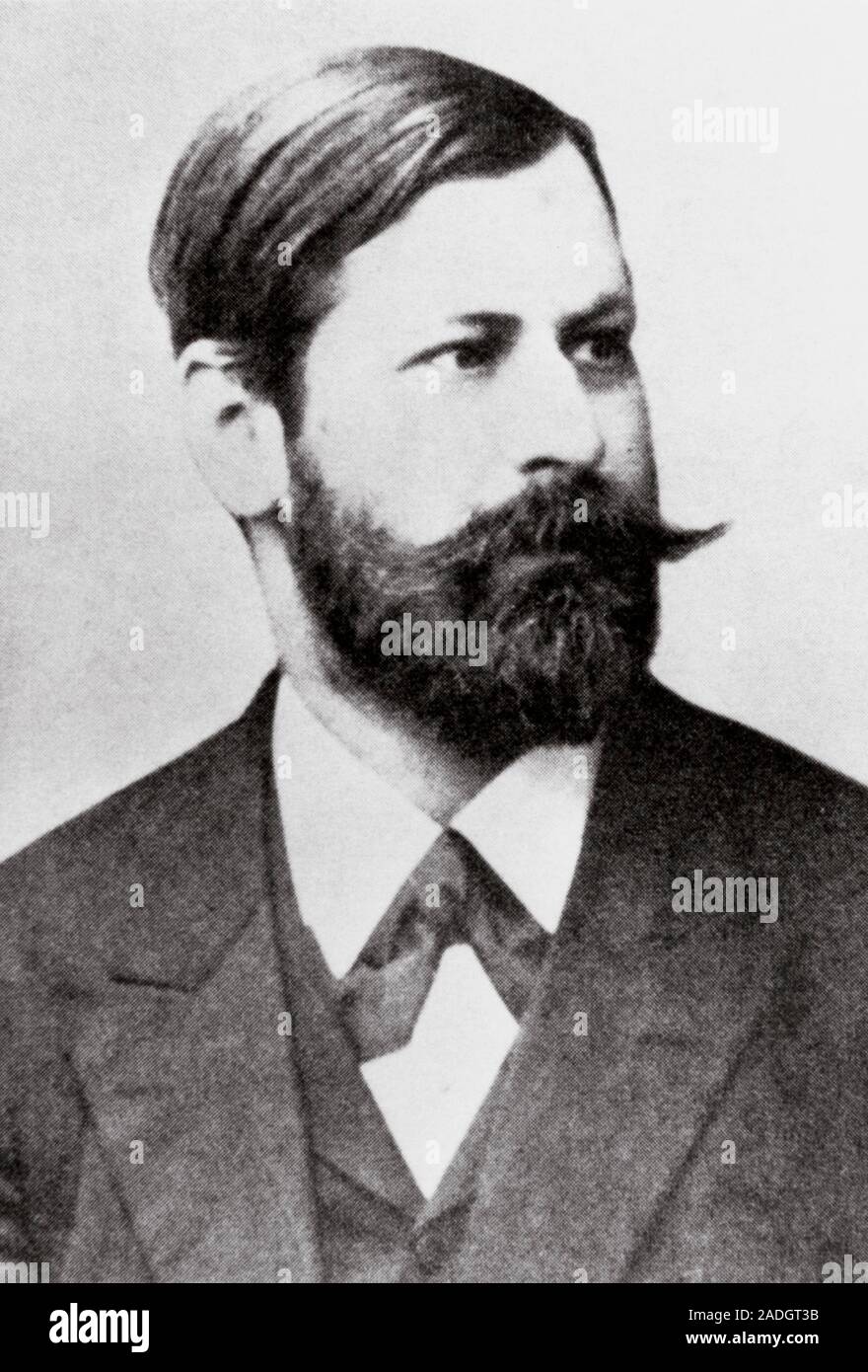 Sigmund Freud. Portrait of the Austrian psychologist Sigmund Freud ...