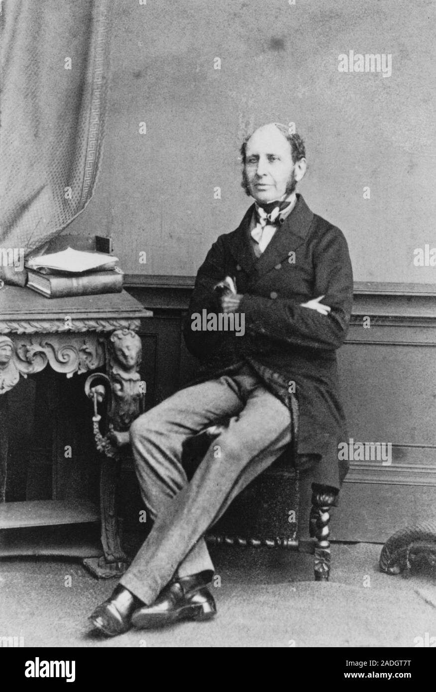 Robert FitzRoy (1805-1865), British meteorologist and vice-admiral in ...