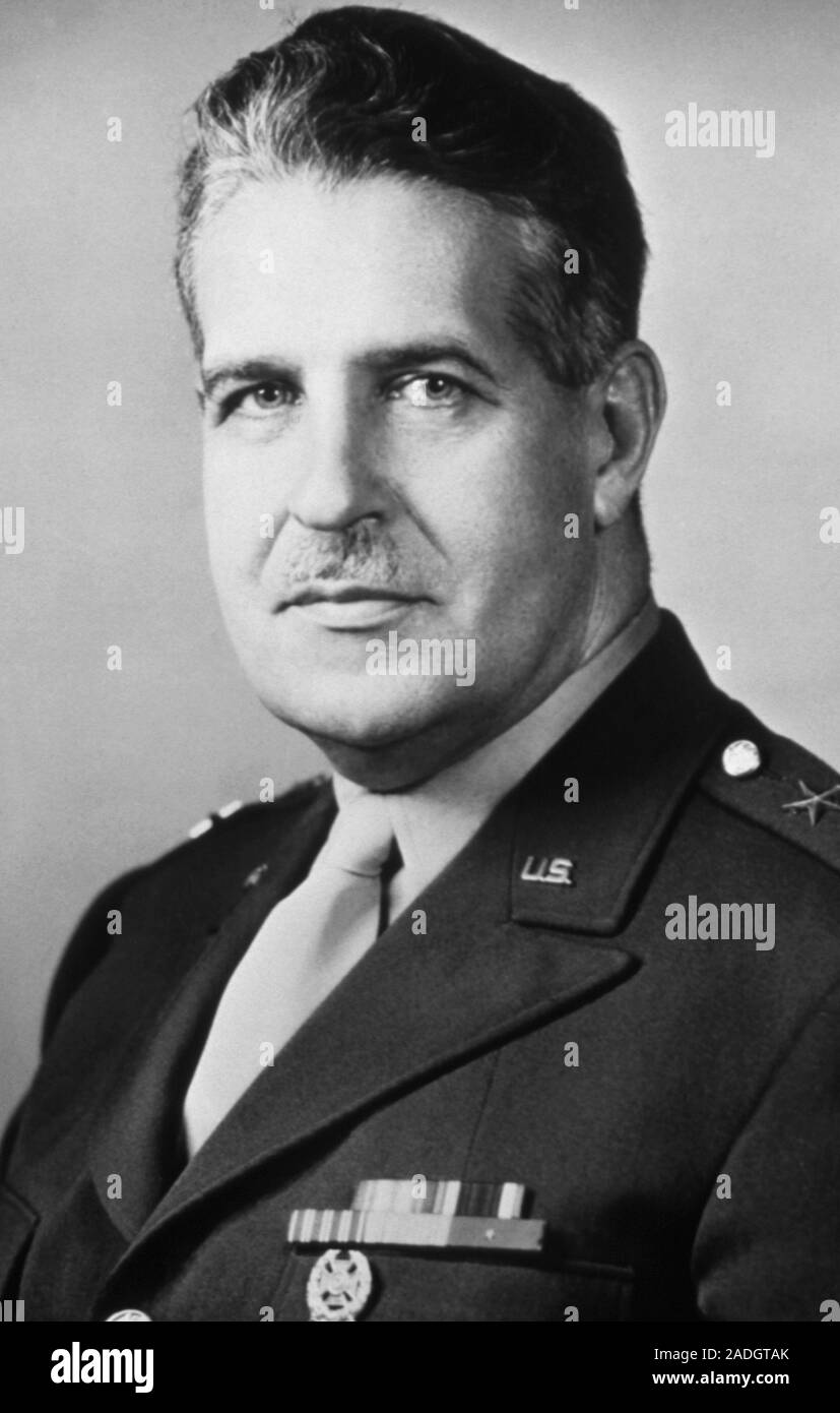 Major General Leslie R. Groves. Groves was head of the Manhattan ...