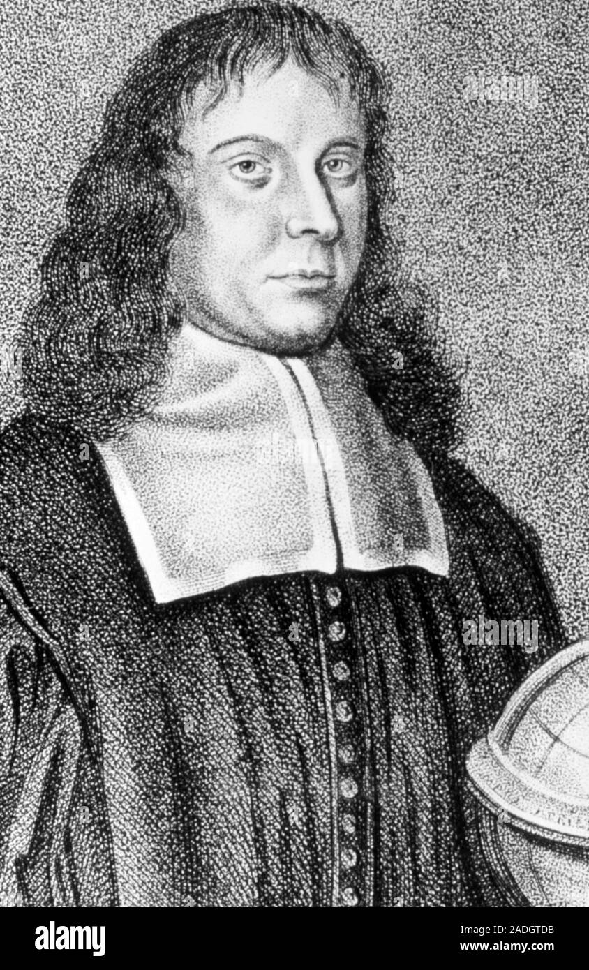 Portrait of the Scottish mathematician and astronomer James Gregory ...