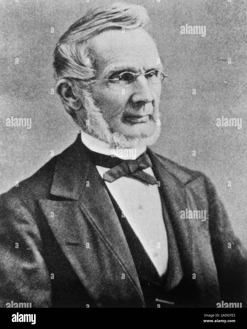 Arnold Guyot. Portrait of Arnold Henry Guyot (1807-84), Swiss-born ...