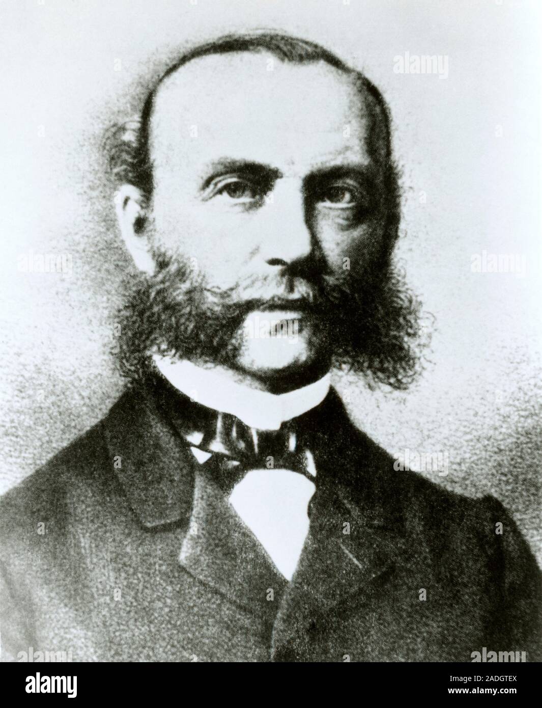 Wilhelm Griesinger. Portrait of Wilhelm Griesinger (1817-68), German ...