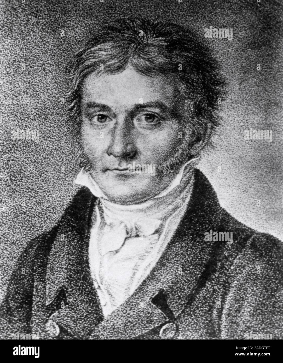 Karl Friedrich Gauss. Portrait of Karl Friedrich Gauss (1777-1855 ...