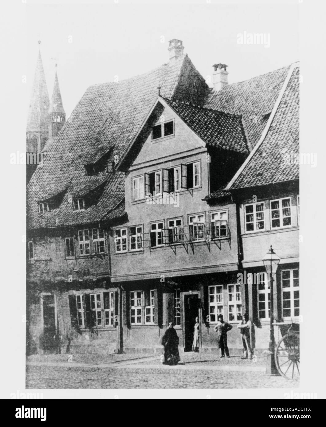 Gauss' birthplace. View of the birthplace of Karl Friedrich Gauss (1777 ... Gauss' birthplace. View of the birthplace of Karl Friedrich Gauss (1777 ...
