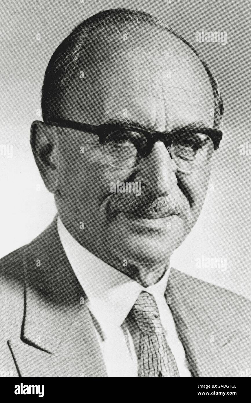 Dennis Gabor. Historical portrait of the British- Hungarian physicist ...