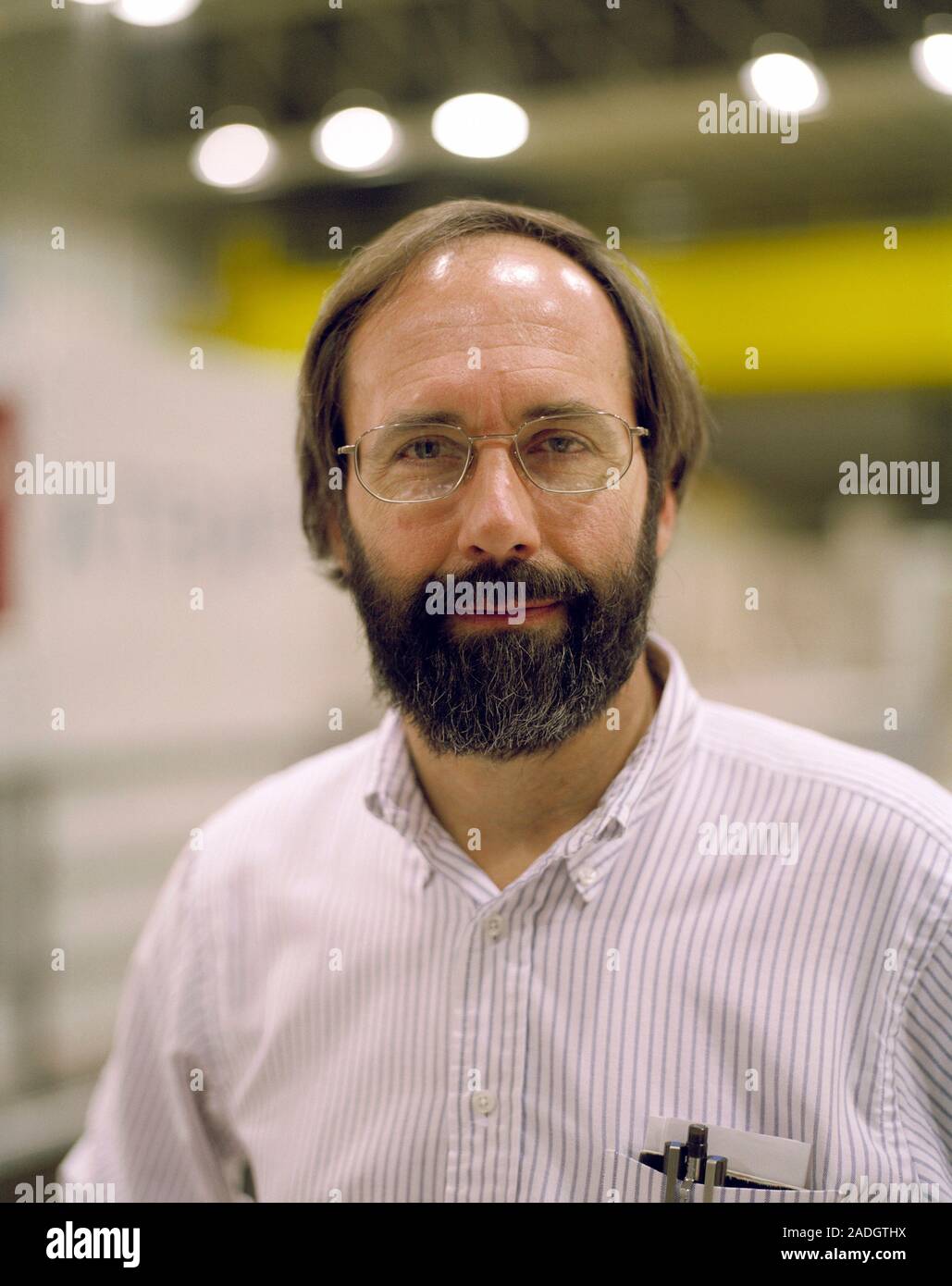 Professor Gerald Gabrielse, American antimatter researcher, in 2002 ...
