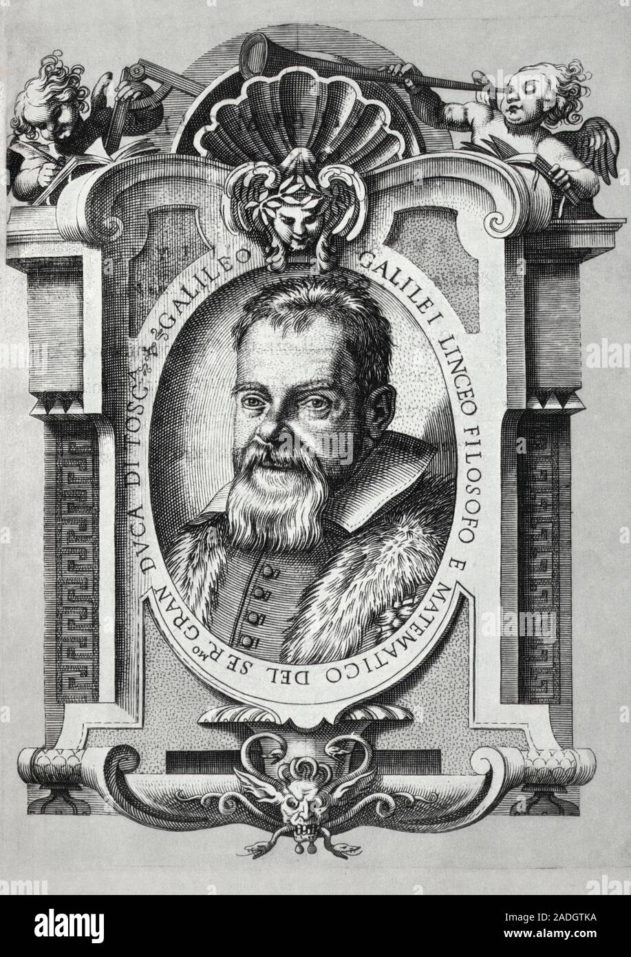 Galileo Galilei (1564-1642), Italian astronomer and physicist. This ...