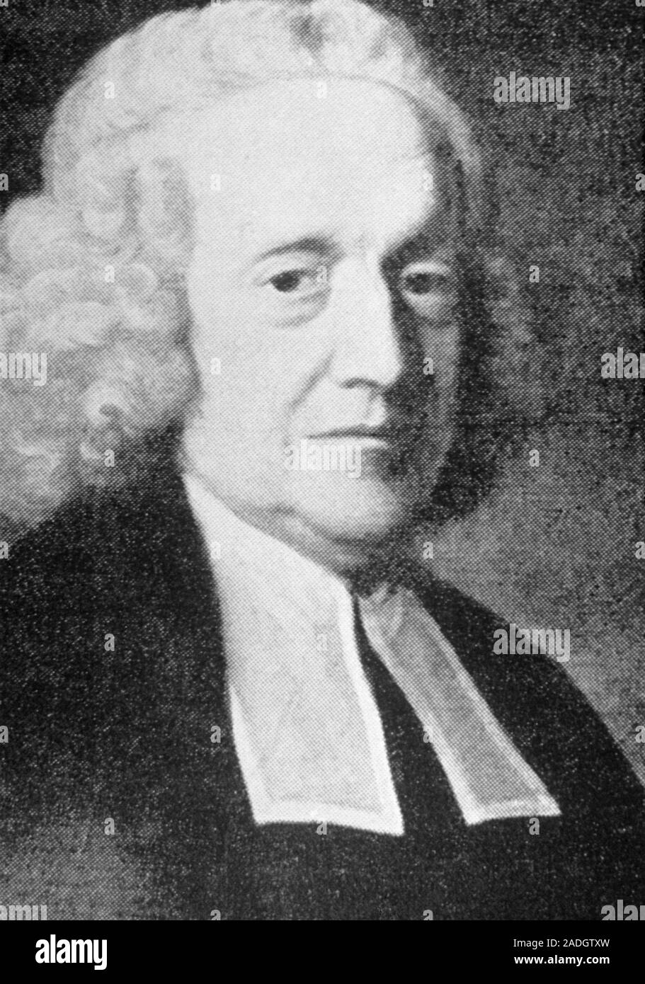 Stephen Hales (1677-1761), the English chemist and physiologist. His ...