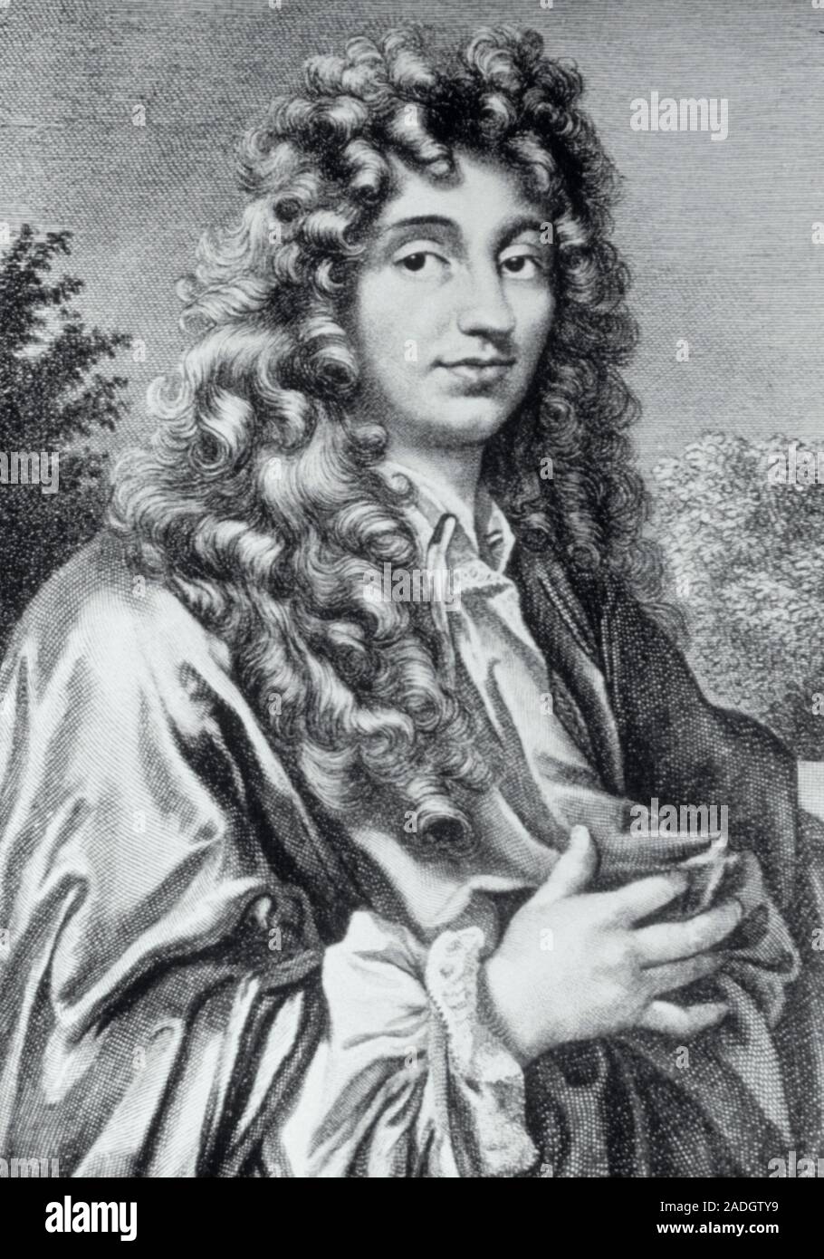 Portrait of Christiaan Huygens (1629-95), Dutch astronomer and ...
