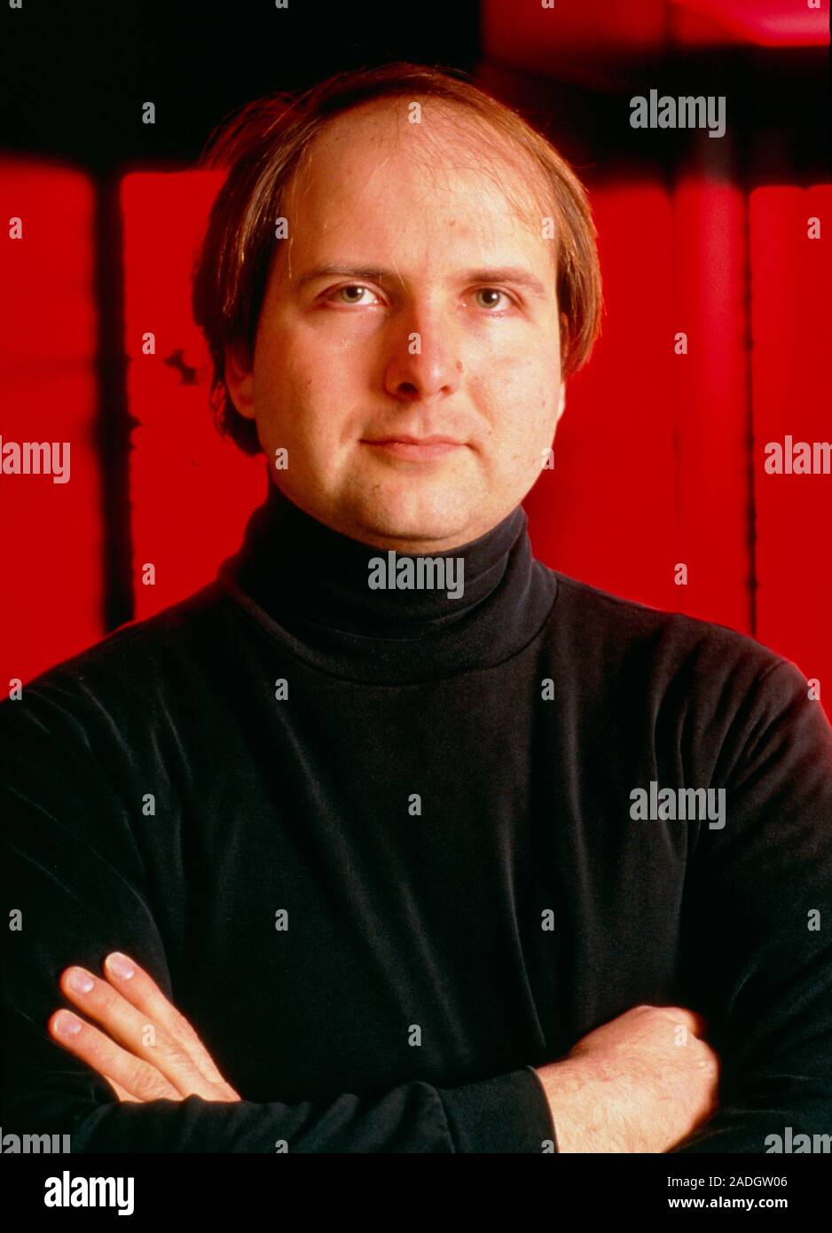 Portrait of Danny Hillis, Chief Scientist at the Thinking Machines ...