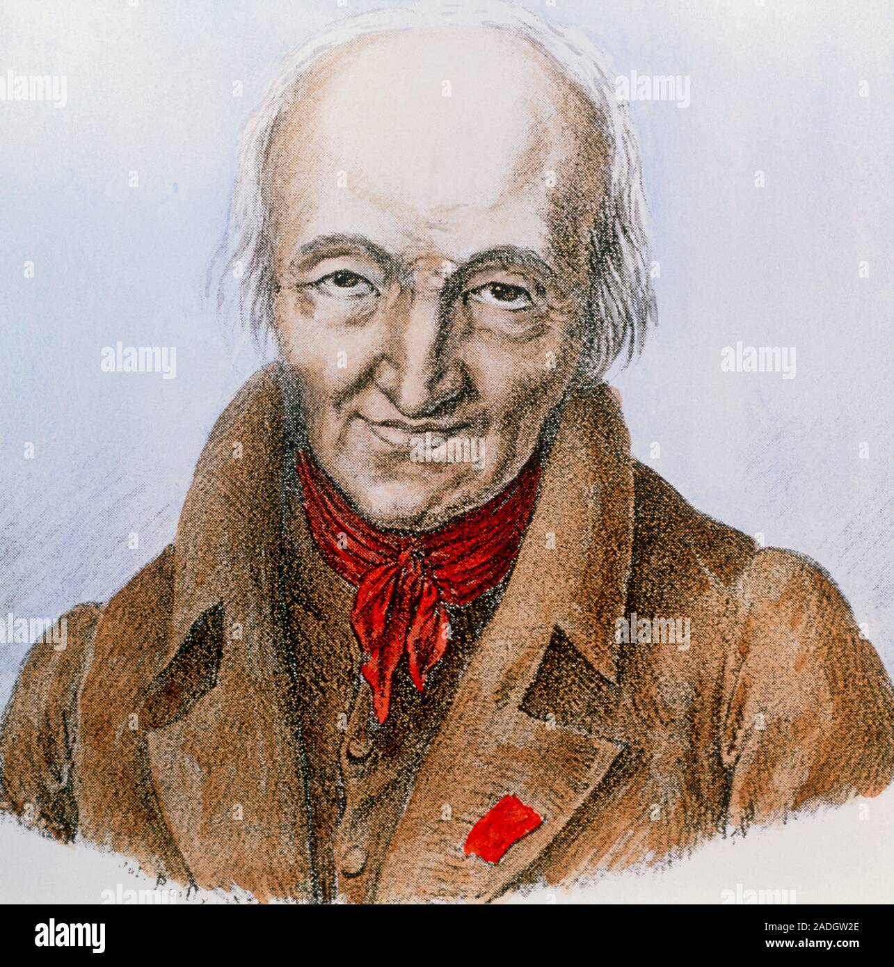 Rene-Just Hauy. Illustration of Rene Just Hauy (1743-1822), French ...